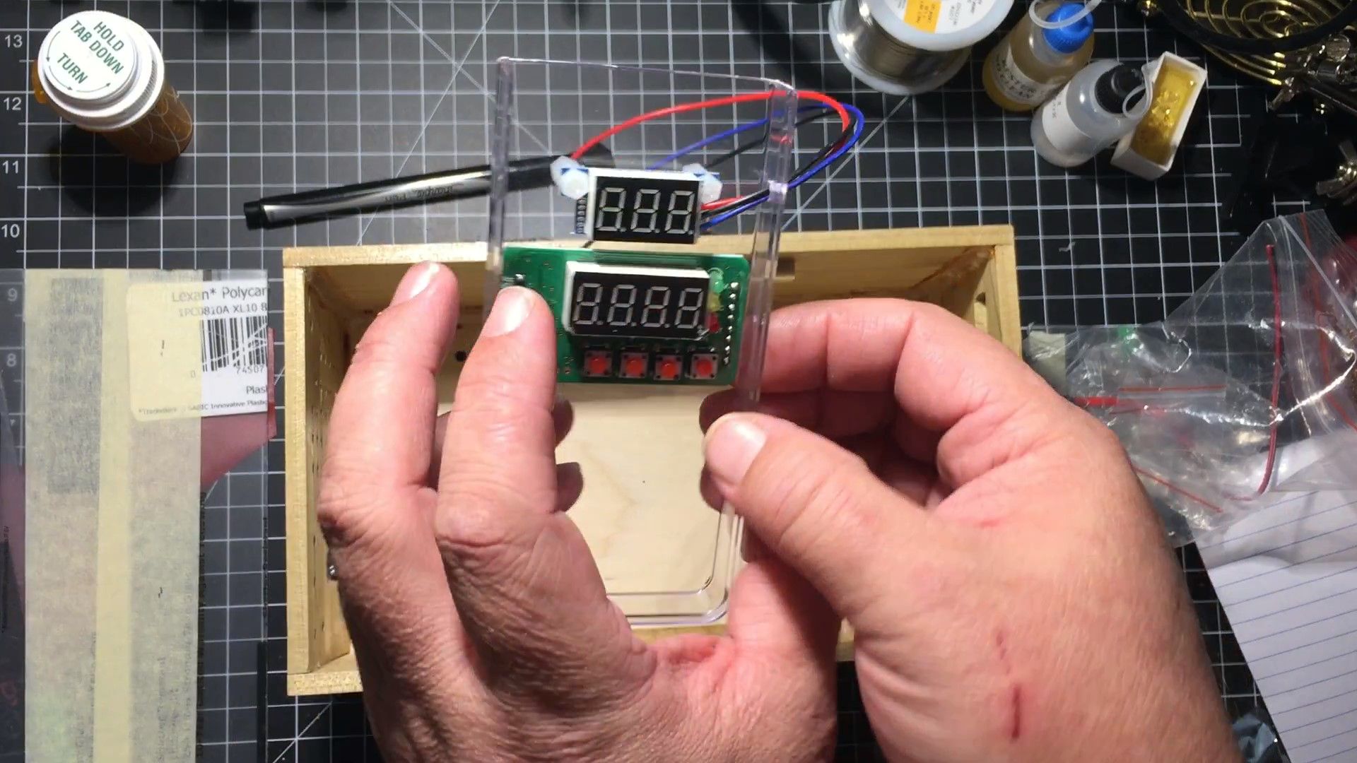 DIY High Voltage 8V-120V 0-15A CC/CV Small Portable Adjustable Bench ...