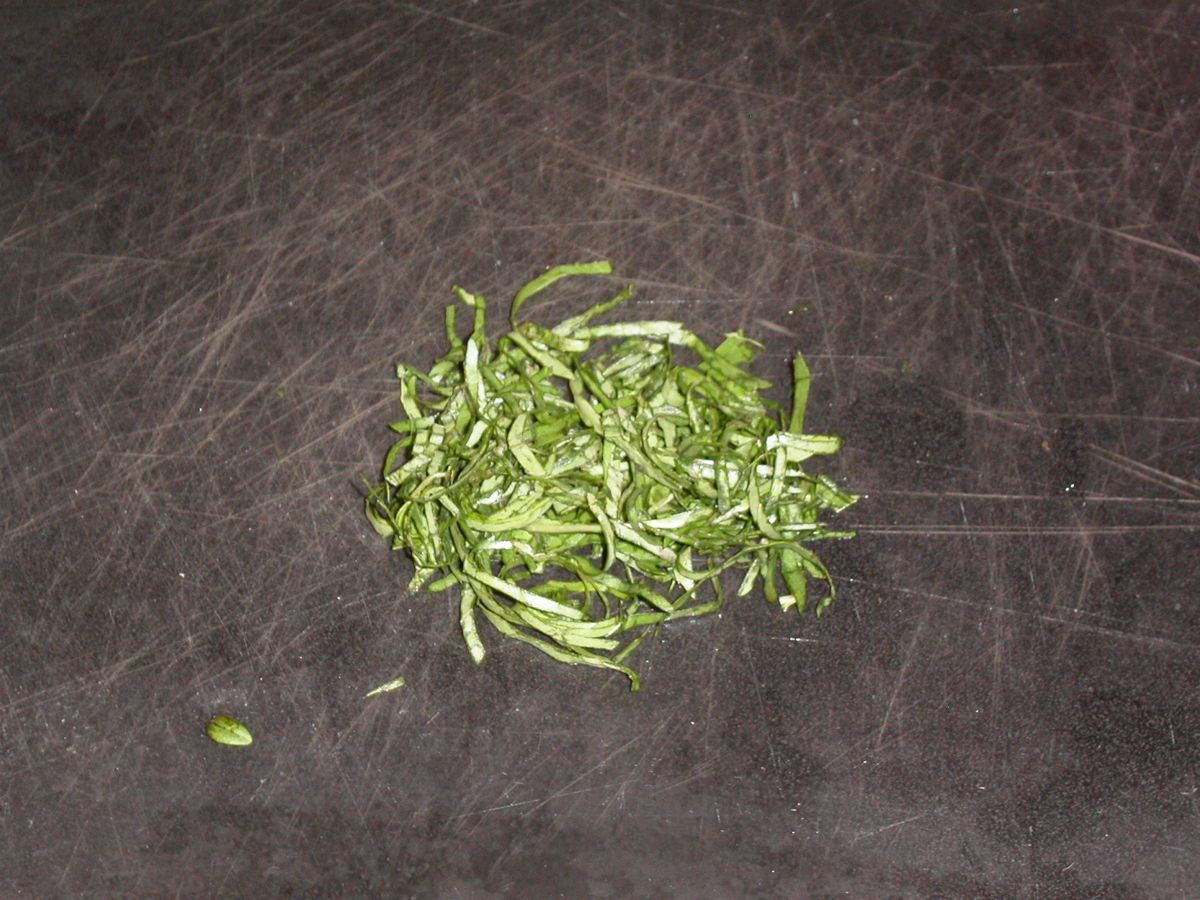 How to Chiffonade : 4 Steps - Instructables