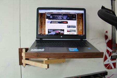 Laptop Wall Mount : 7 Steps (with Pictures) - Instructables