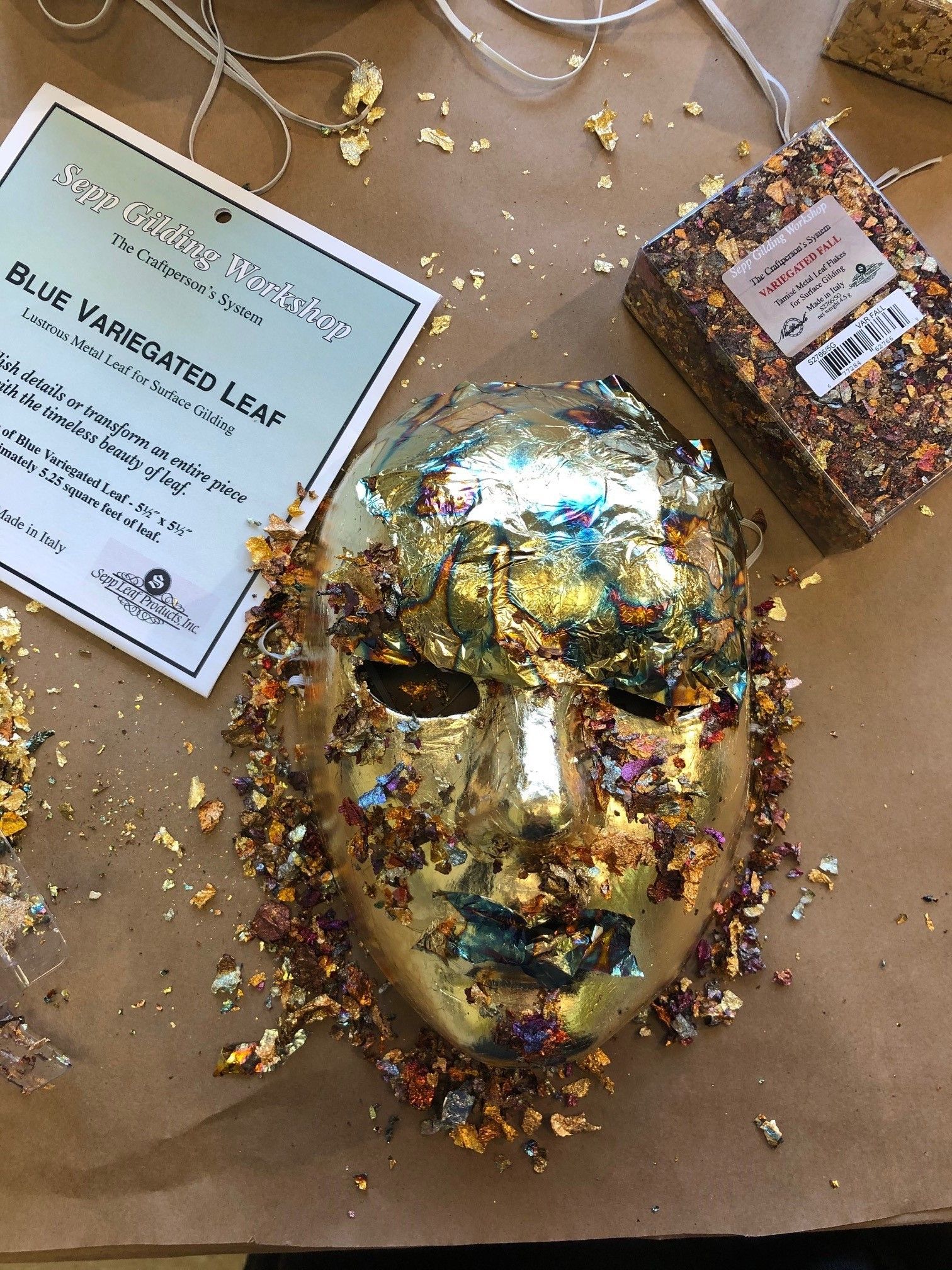 Mardi Gras Gilded Masks : 8 Steps (with Pictures) - Instructables