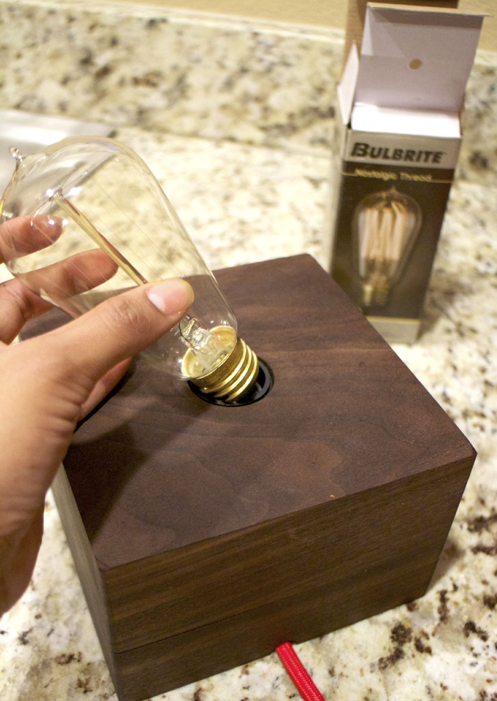 Wood Block Lamp : 14 Steps (with Pictures) - Instructables