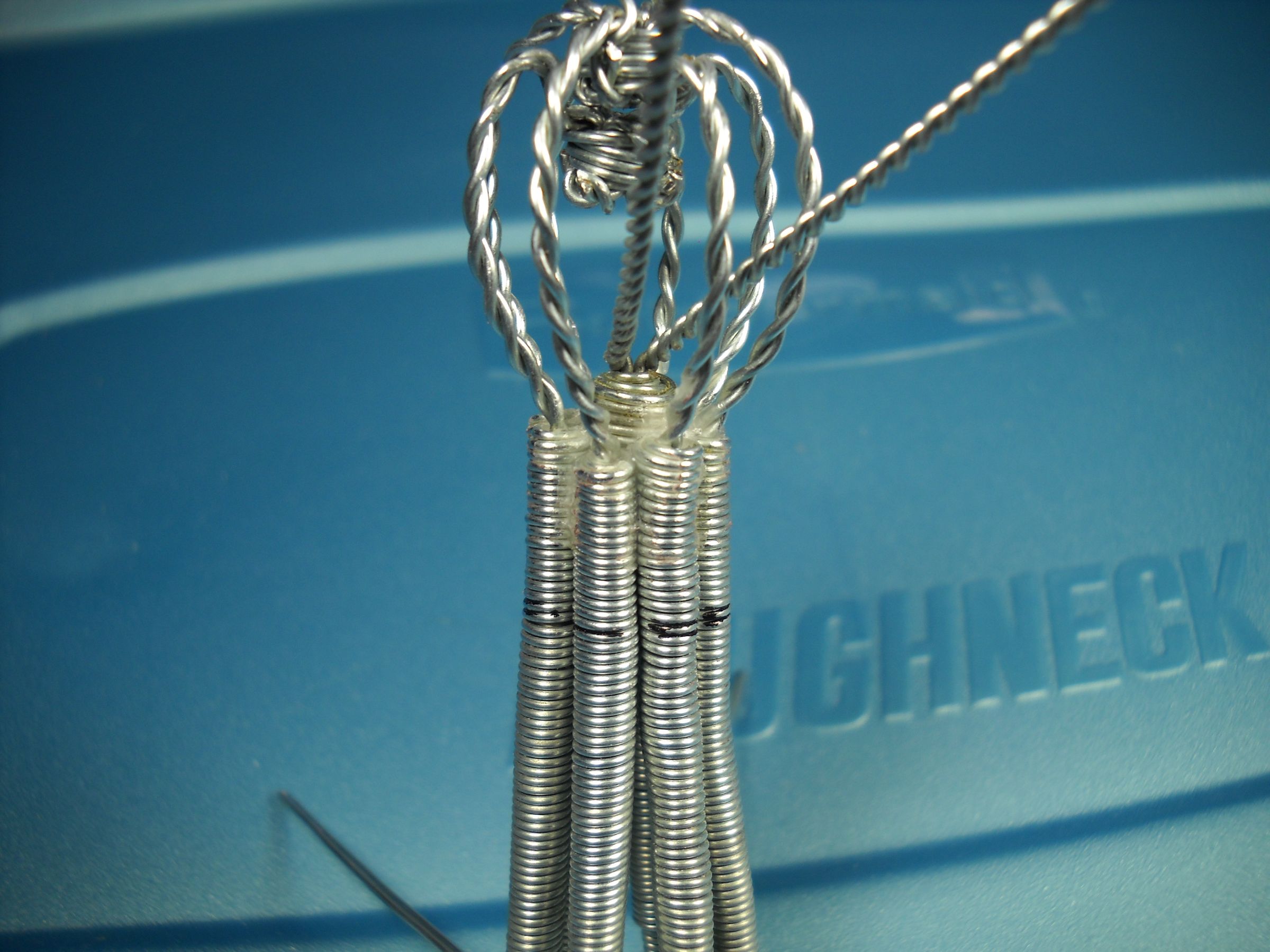 How to Make a Wire Octopus Sculpture (simplified). Cheap and Easy But ...