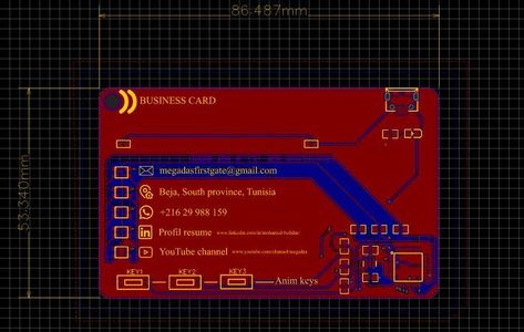How to Make a PCB Business Card : 4 Steps - Instructables