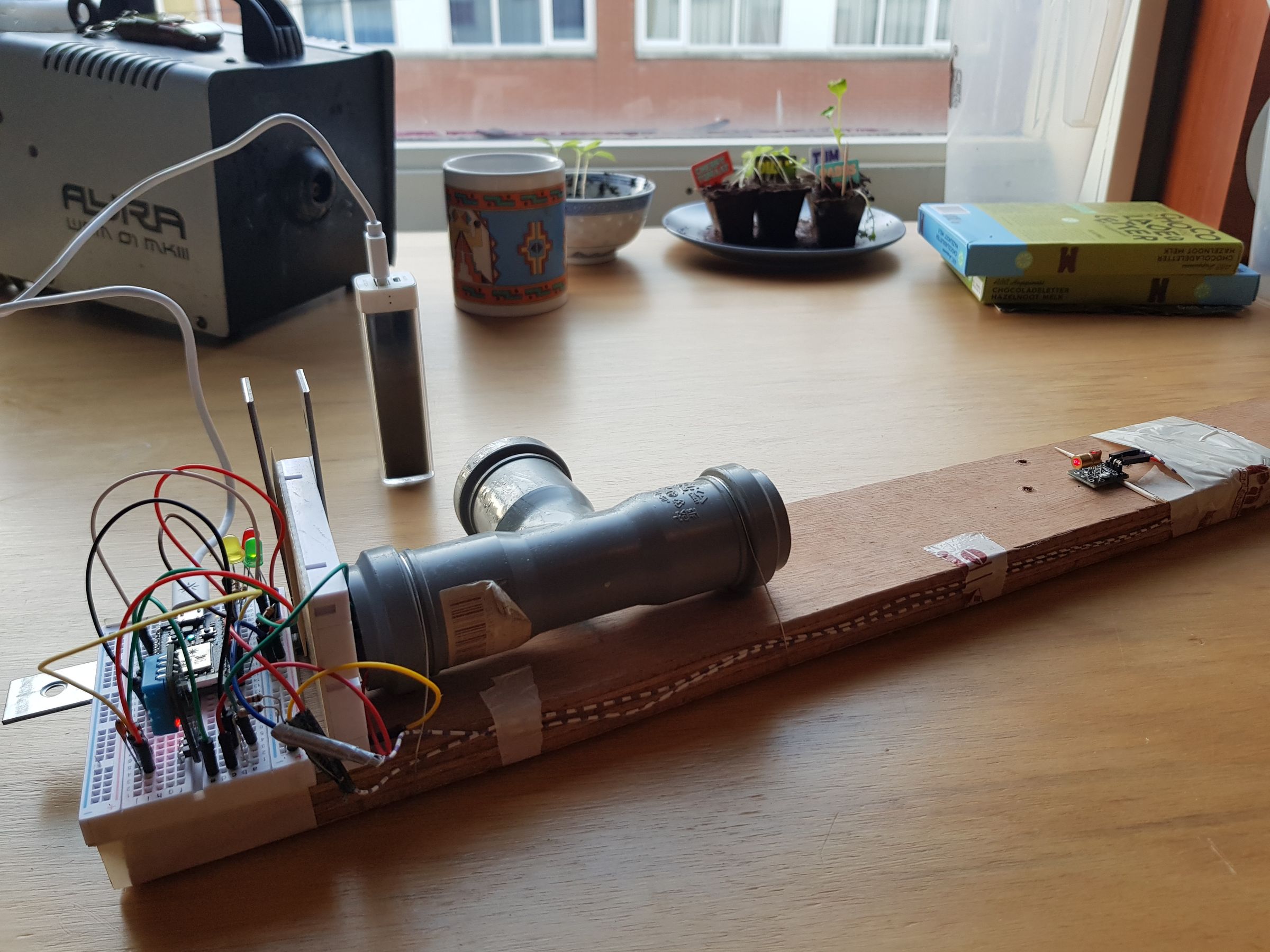 Fog Sensor - Particle Photon - Save Data Online : 5 Steps (with ...