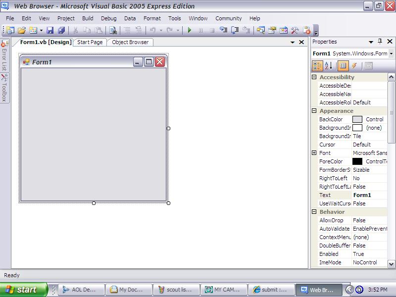 Make a Web Browser in Visual Basic : 12 Steps - Instructables