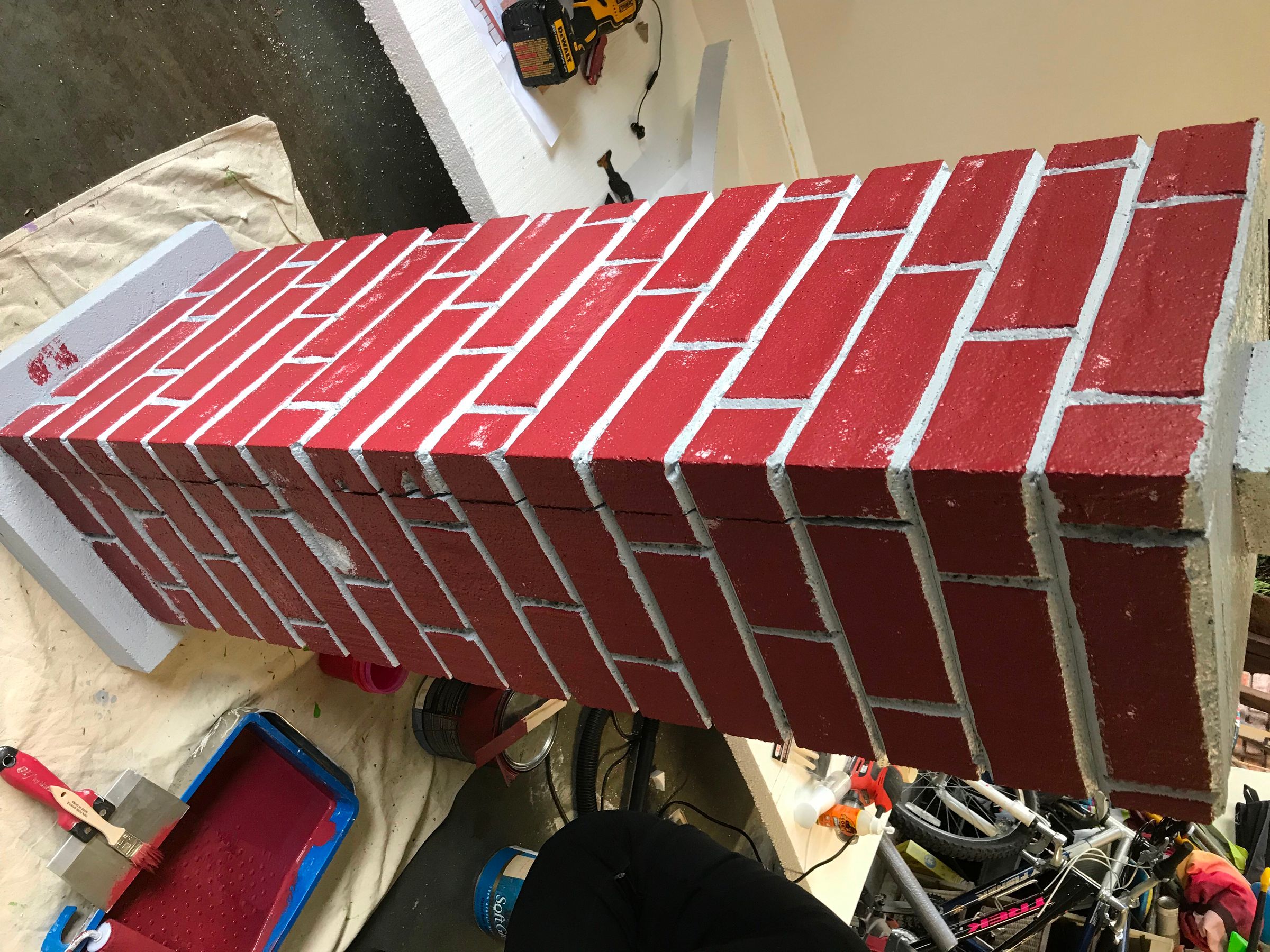 Build a Fireplace Prop for the Stage : 7 Steps (with Pictures ...