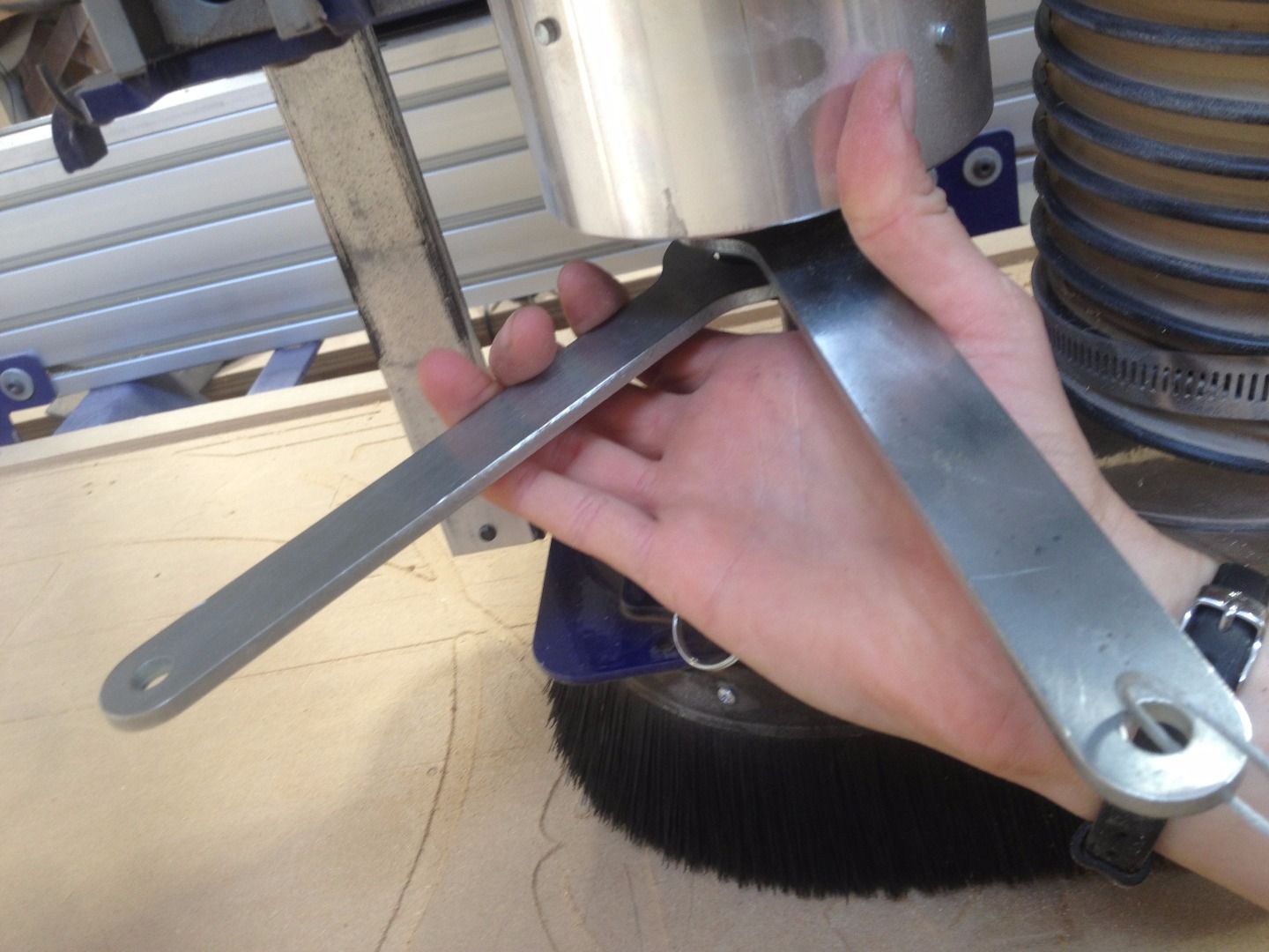 How to CNC Route Woodshop Push Sticks : 9 Steps (with Pictures ...