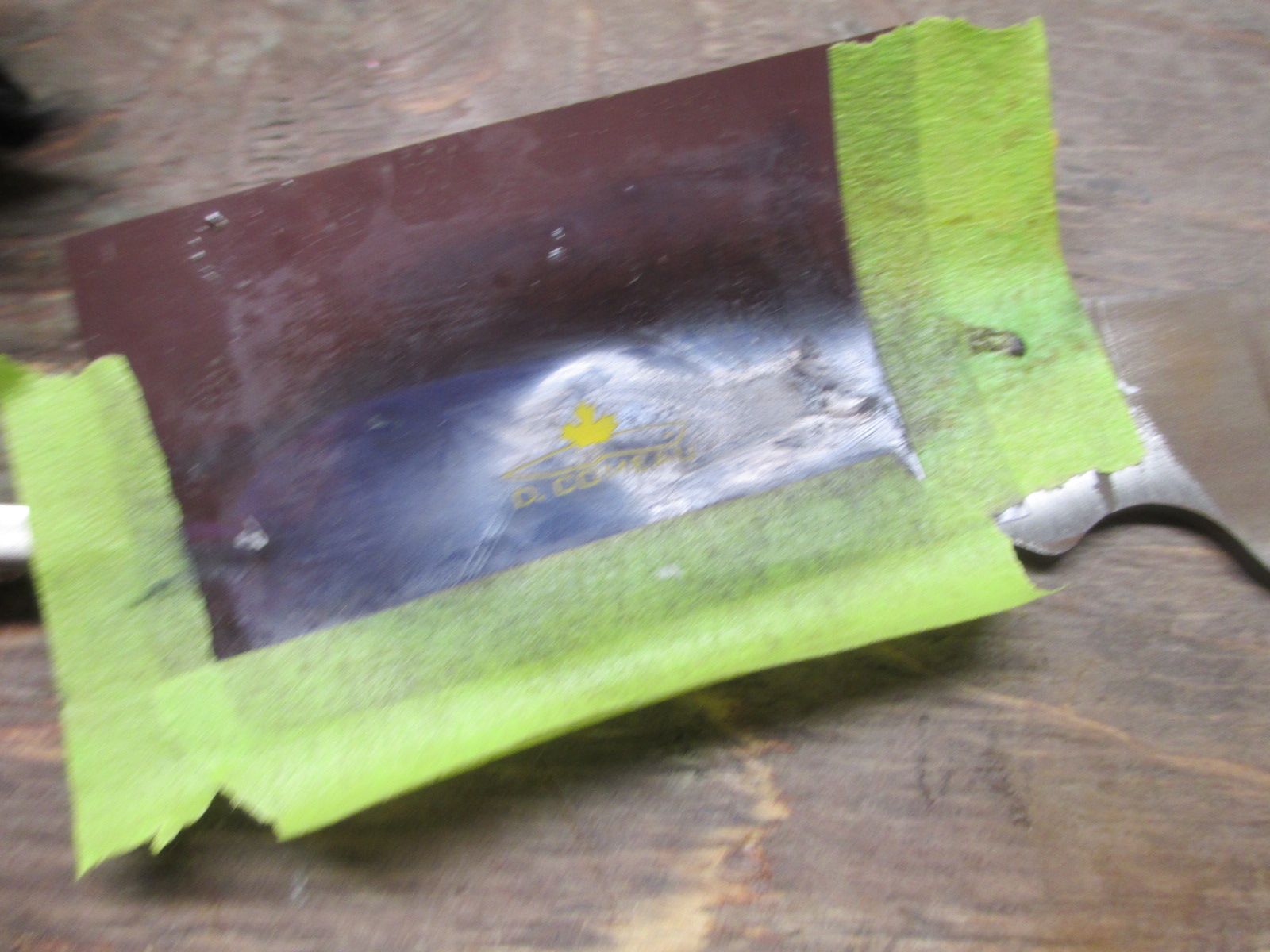 Steel Etching and Marking From a DC Adapter : 10 Steps (with Pictures ...