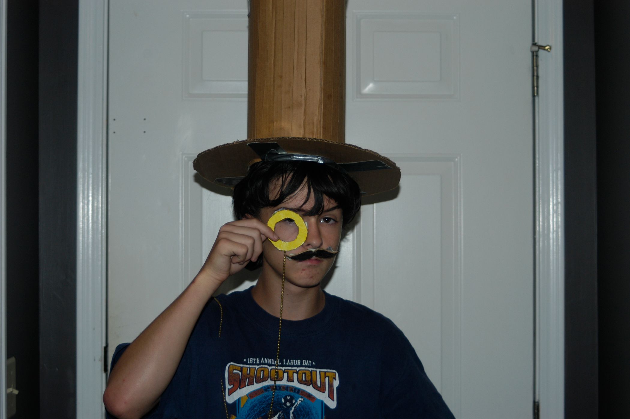 Cardboard Top Hat, Monocle, and Mustache : 9 Steps - Instructables