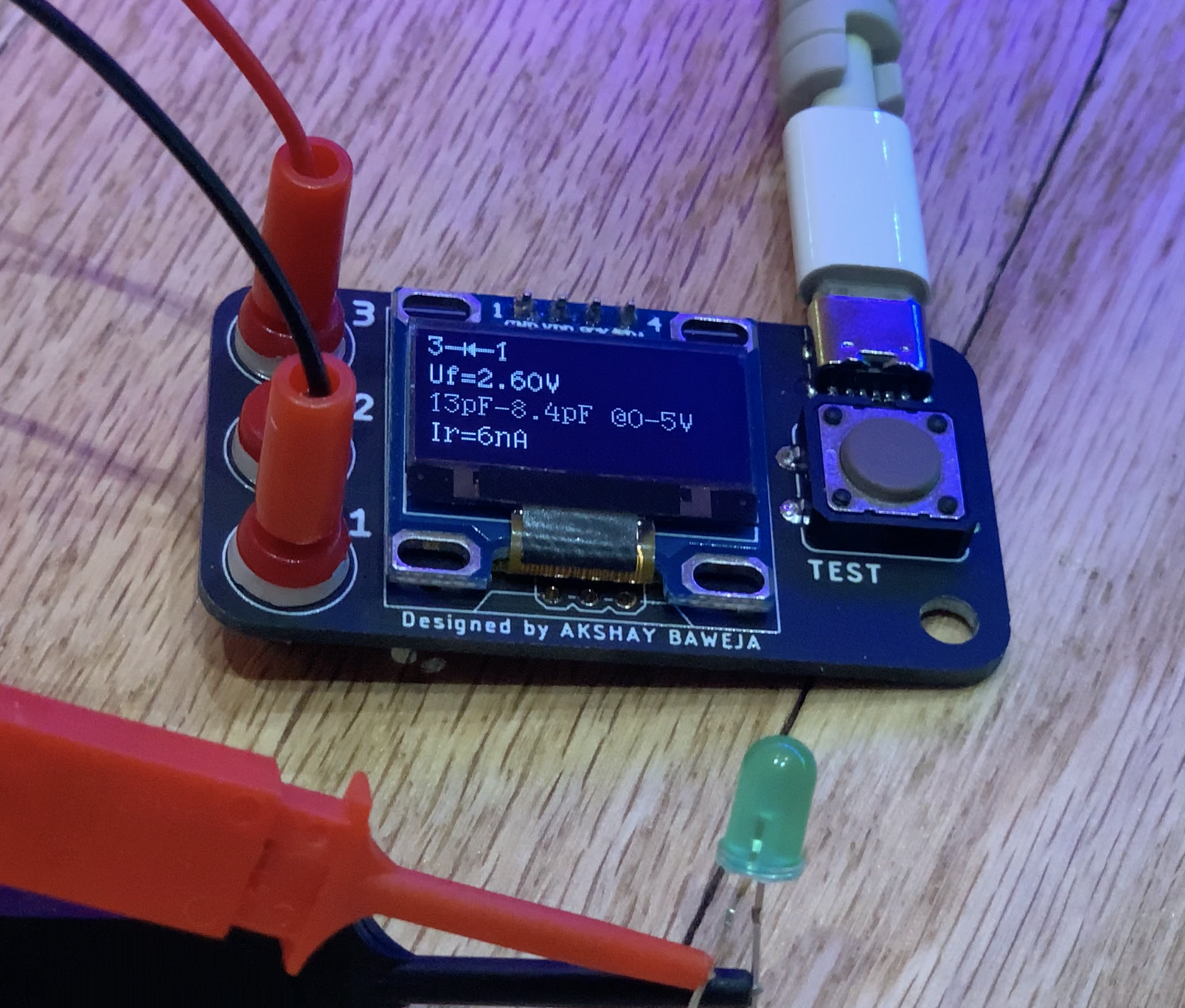 Component Tester in a Keychain : 6 Steps (with Pictures) - Instructables
