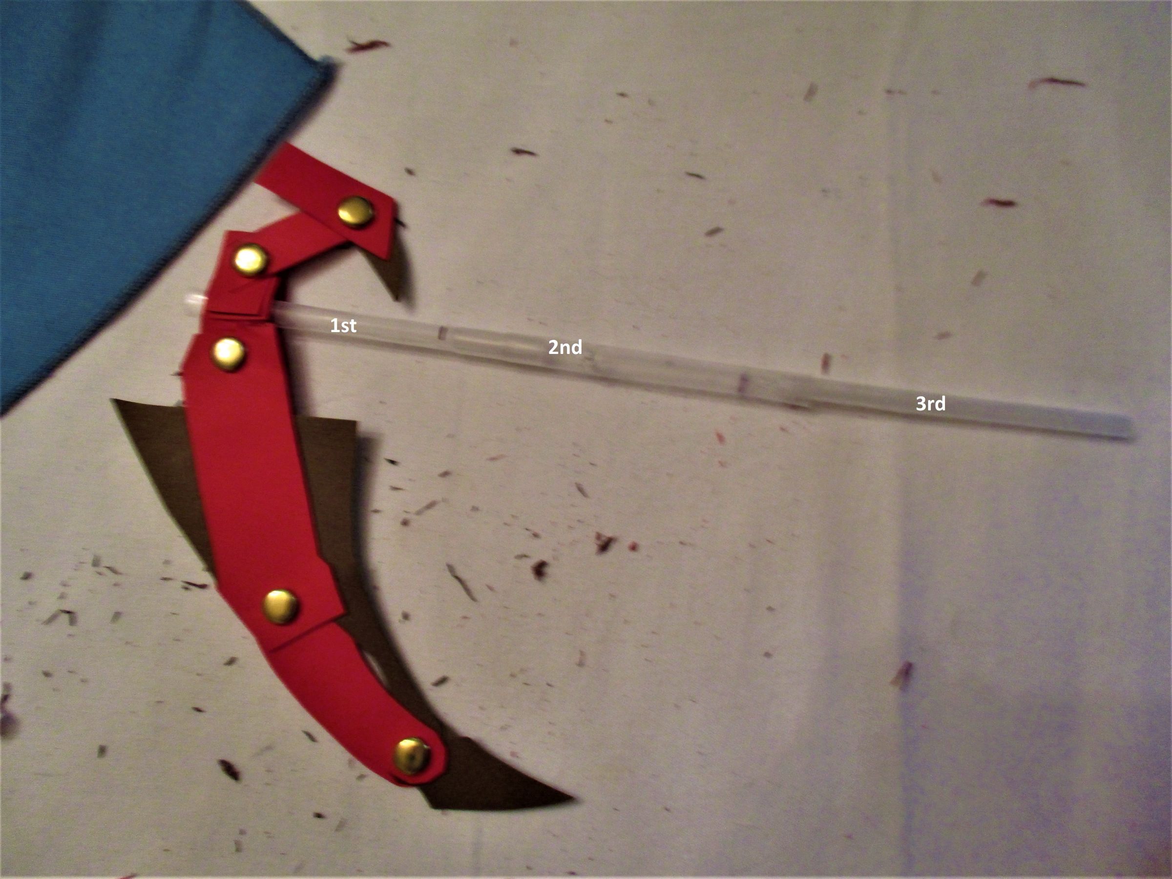 Miniature Transforming Crescent Rose, RWBY Scythe : 10 Steps ...