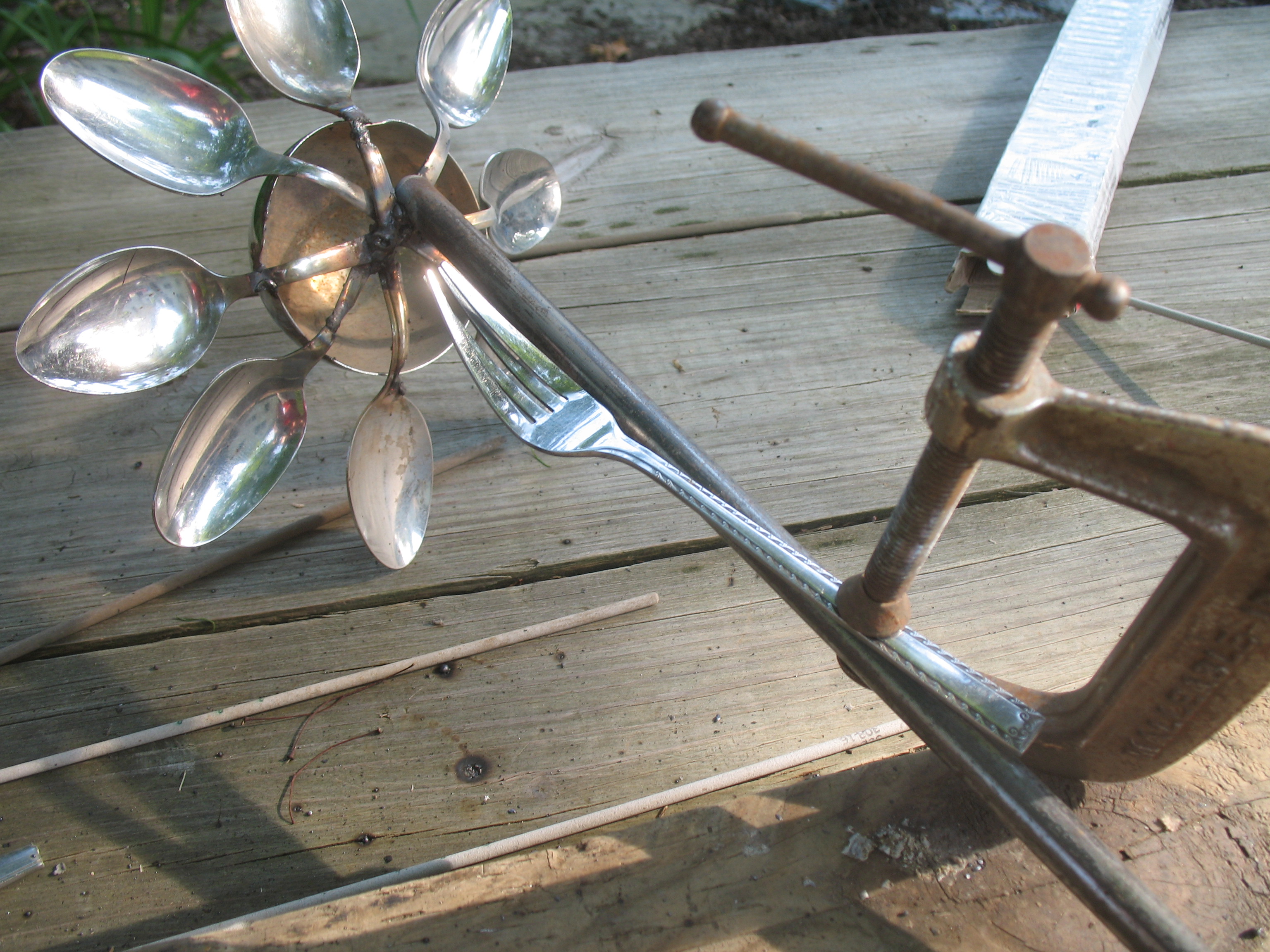 Weld a Spoon Flower! : 5 Steps (with Pictures) - Instructables