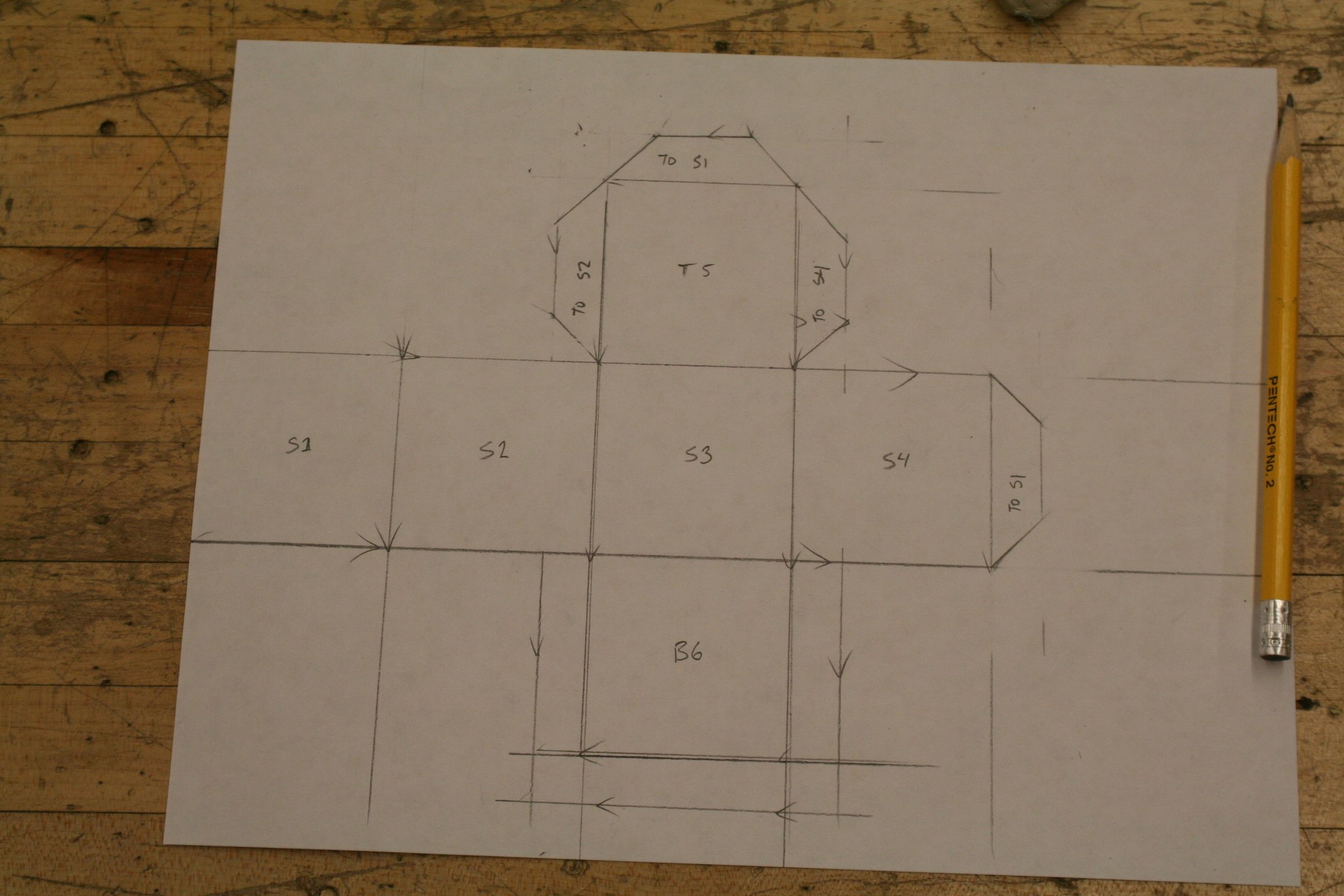 Perfect Paper Cube: Laying Out a Project Using Parallel Line ...