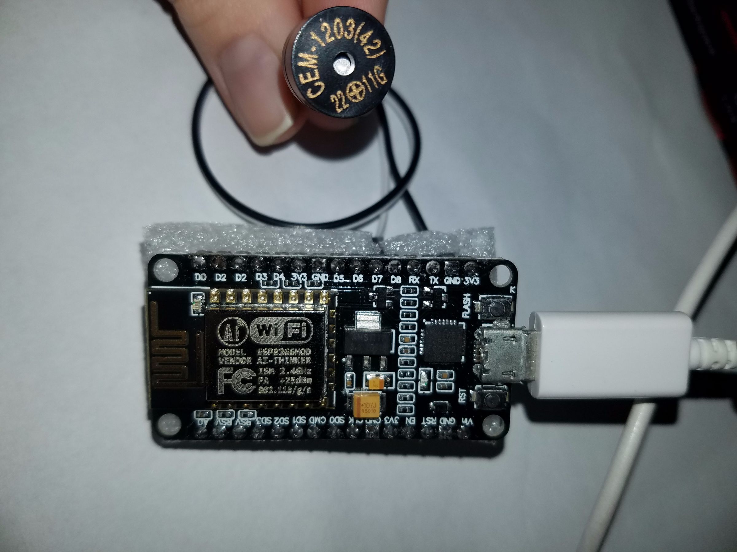 Rick Roll Prank Using Tiny Speaker and ESP8266 NodeMCU : 4 Steps ...