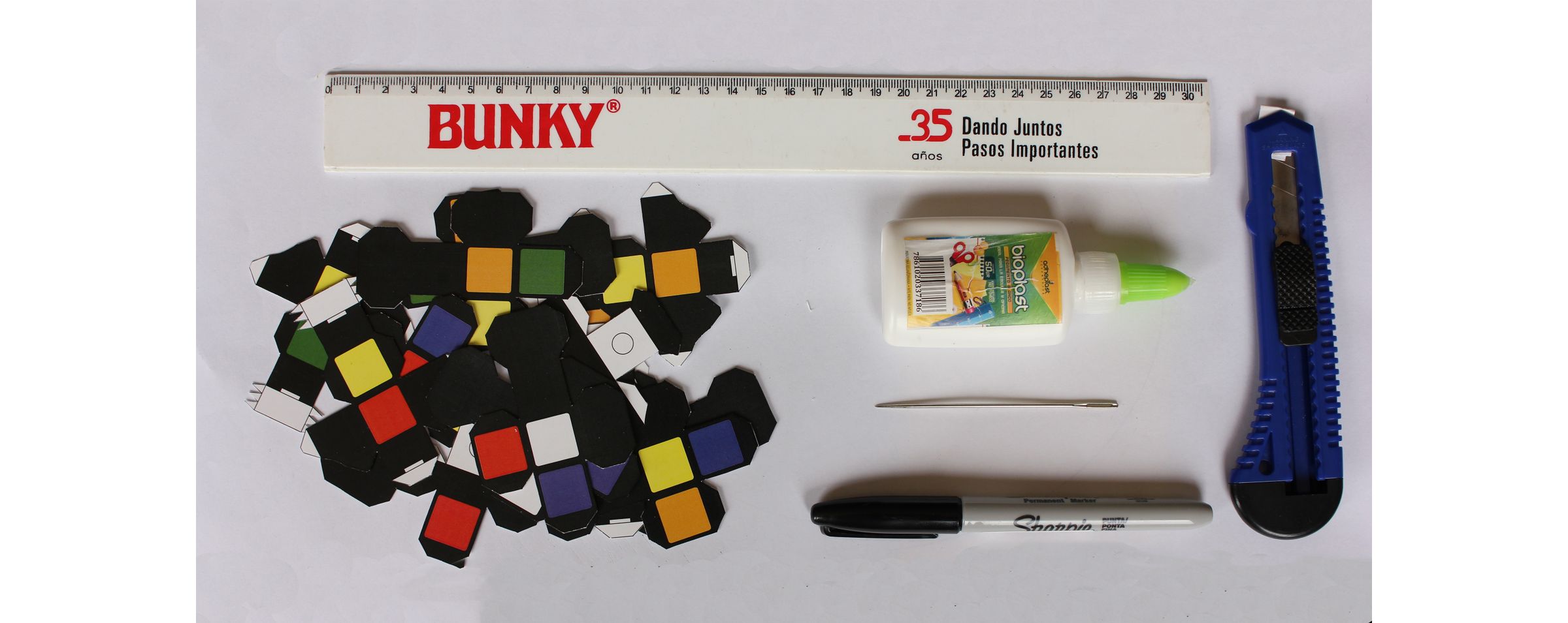 Functional Paper Rubik's Cube - Original & Minecraft : 11 Steps (with ...