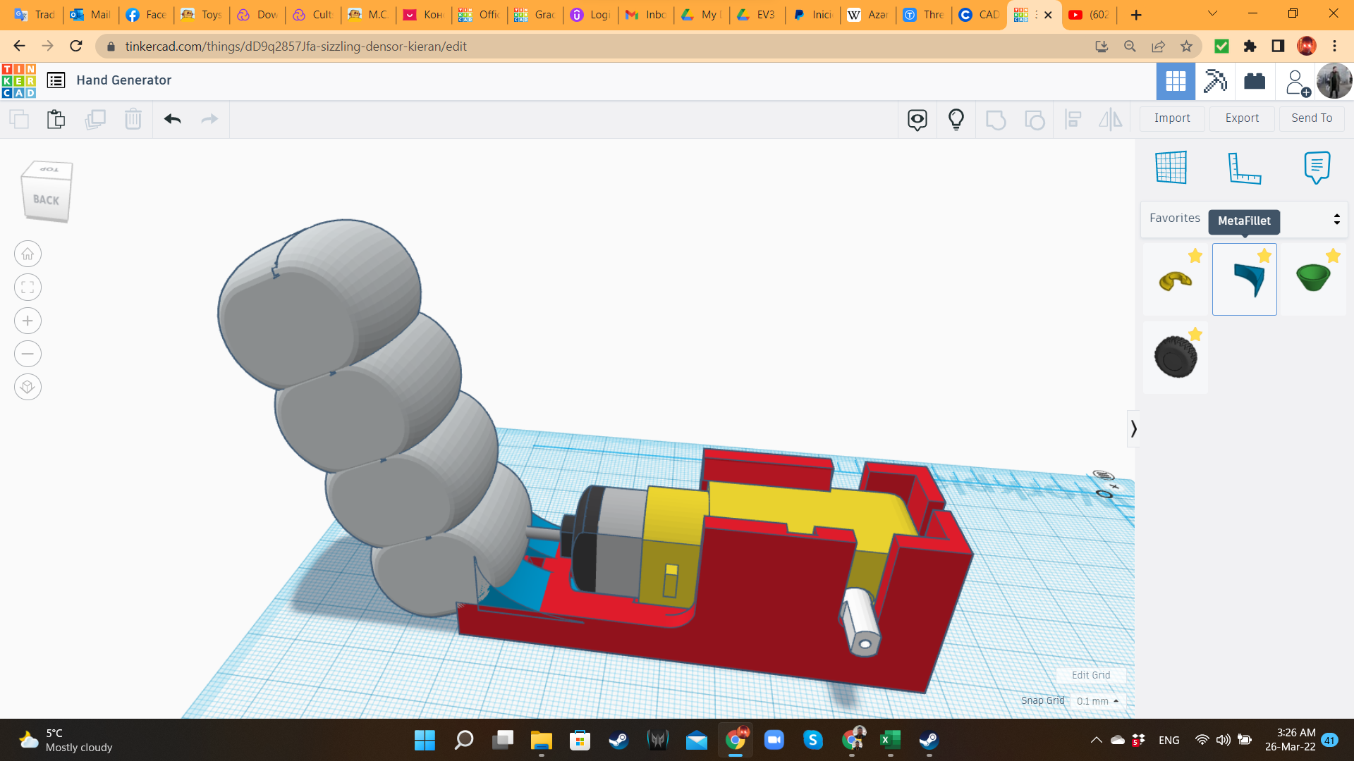 Tinkercad Robotics for School: Human-Powered Battle Beasts! : 30 Steps ...