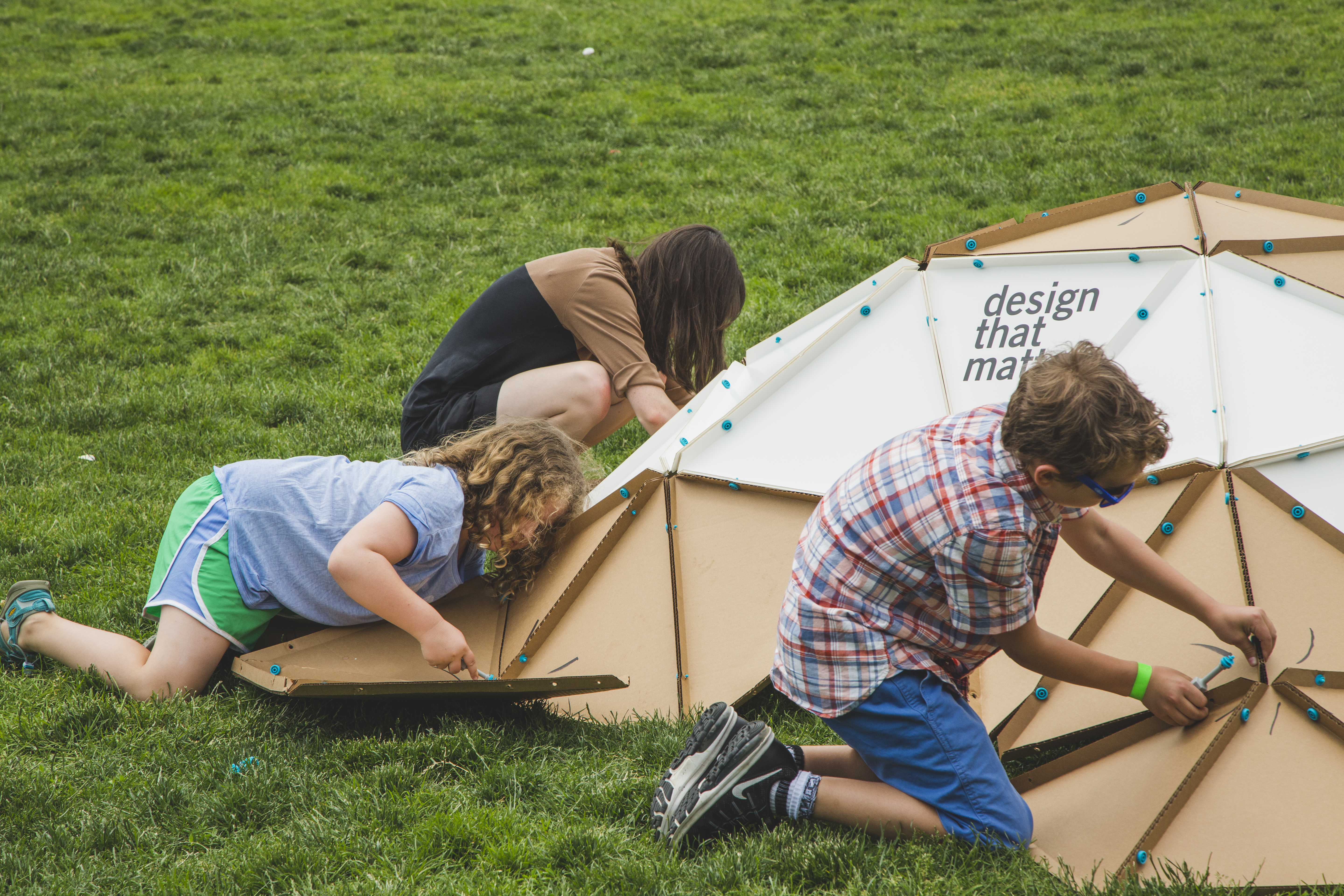 Geodesic Dome From Laser-Cut Cardboard : 4 Steps (with Pictures ...