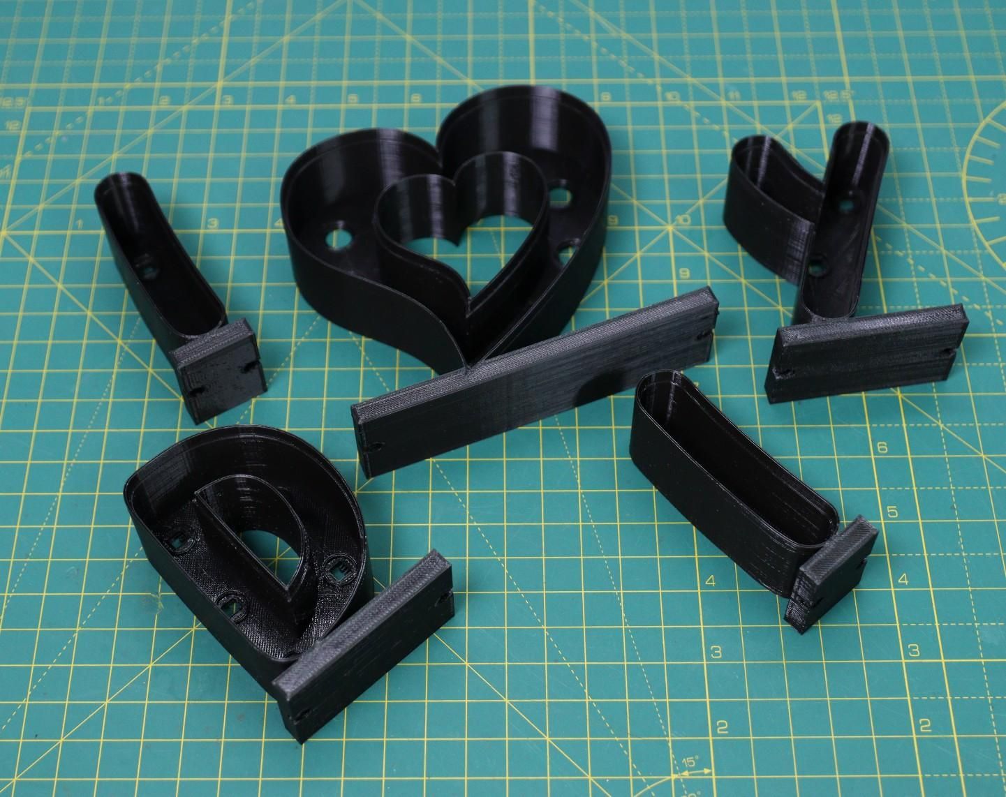 DIY 3D Printed LED Sign Board : 17 Steps (with Pictures) - Instructables