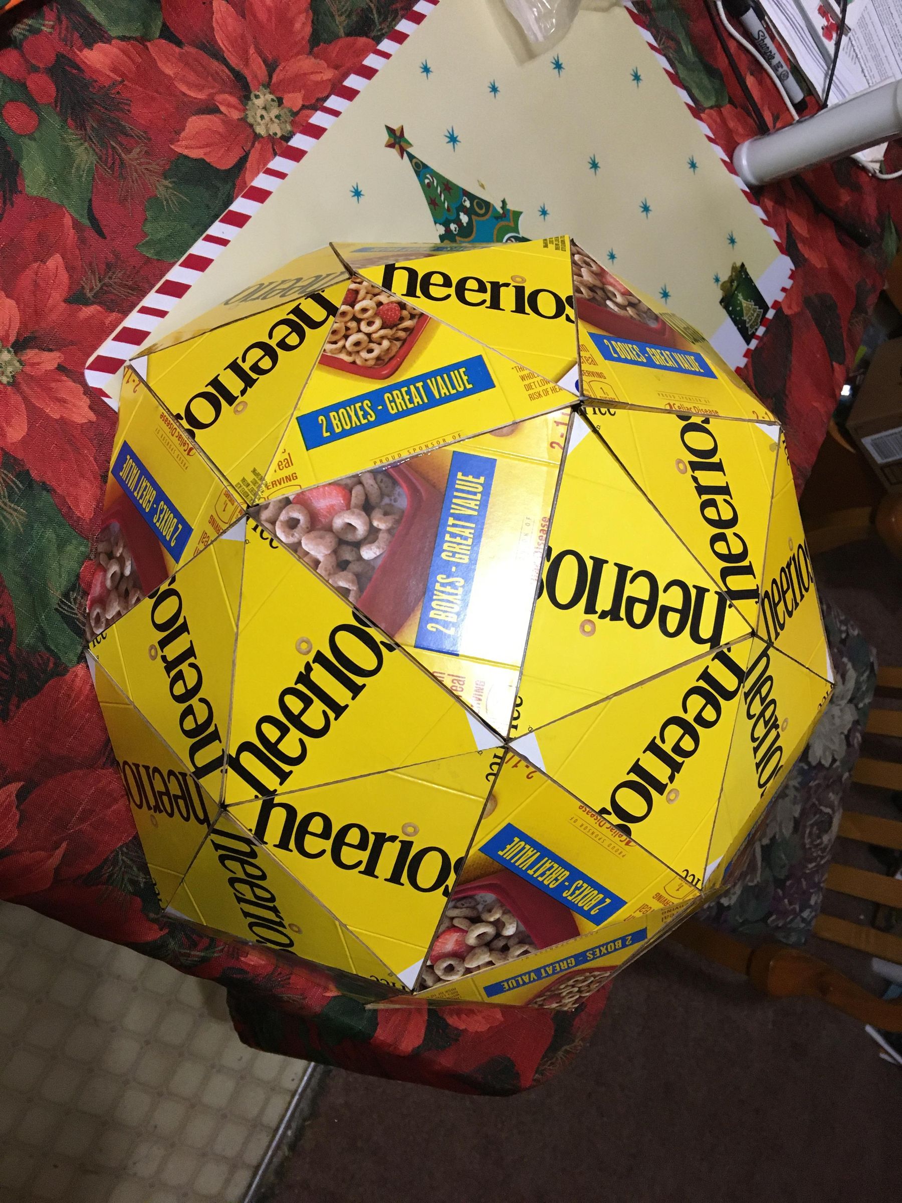 Cardboard Geodesic Dome : 7 Steps (with Pictures) - Instructables