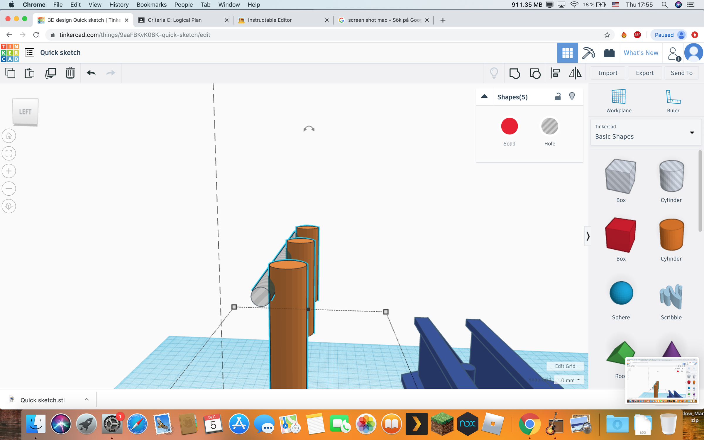 How to Make a Key Hook in Tinkercad : 5 Steps - Instructables