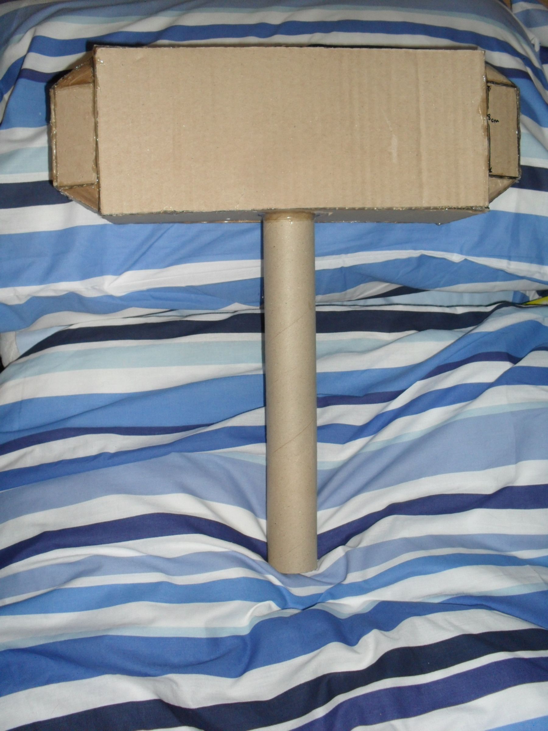 Cardboard Props: How to Make a Viking Hammer / Thors Hammer- Mjolnir ...