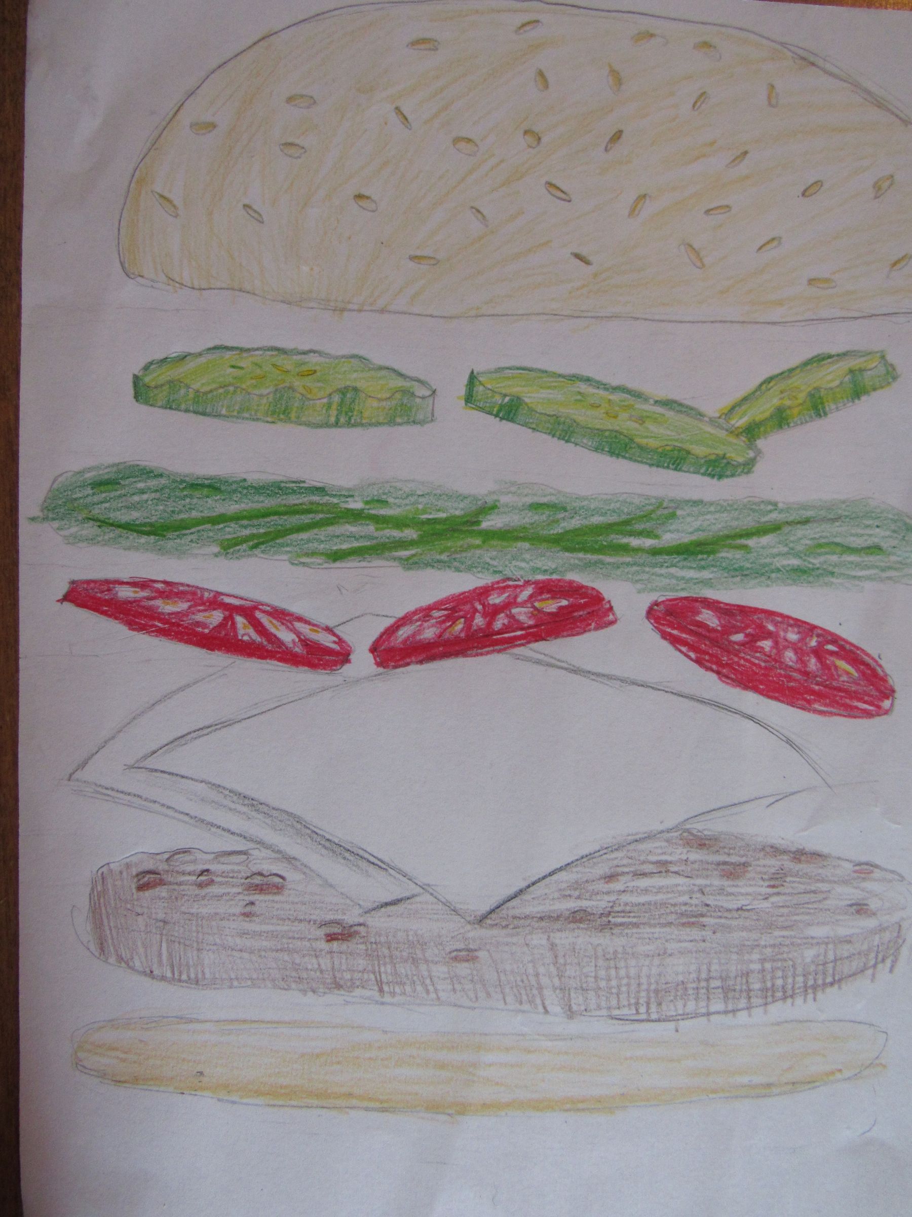 How to Draw a Cheeseburger Poster : 14 Steps - Instructables