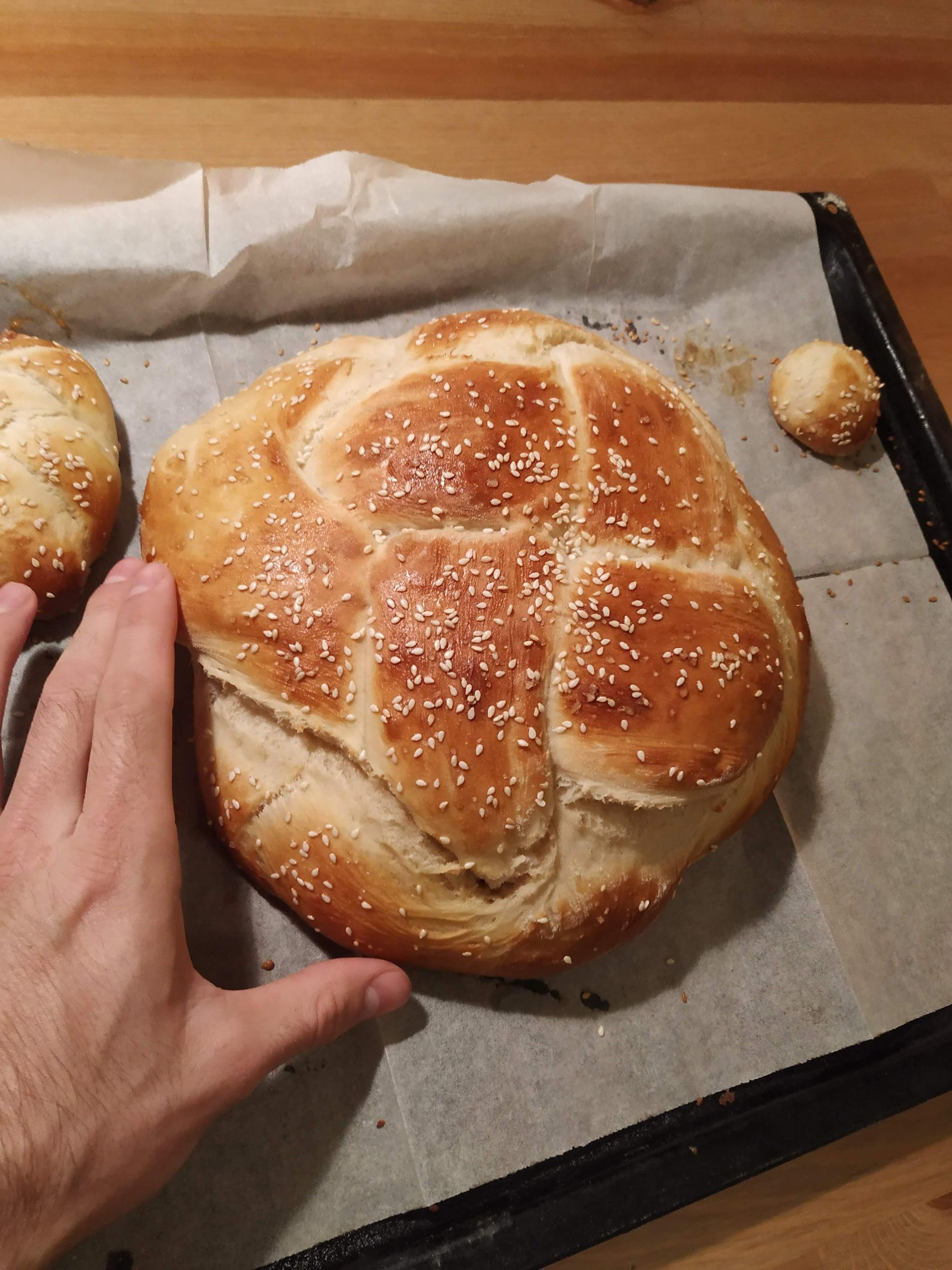 No-Knead Festive Braided Bread (Challa) : 8 Steps (with Pictures ...