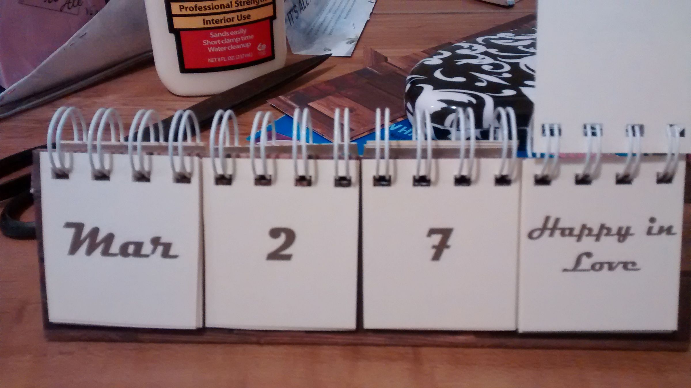 Flip Calendar : 3 Steps (with Pictures) - Instructables