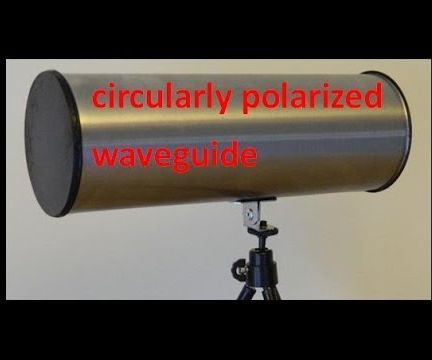 5 8ghz waveguide with circular polarization DIY Project - Step-by-Step ...