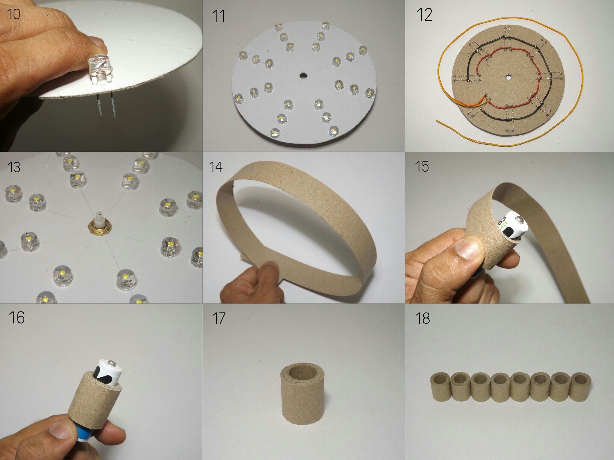 Cardboard Paper Ring Clock : 10 Steps (with Pictures) - Instructables