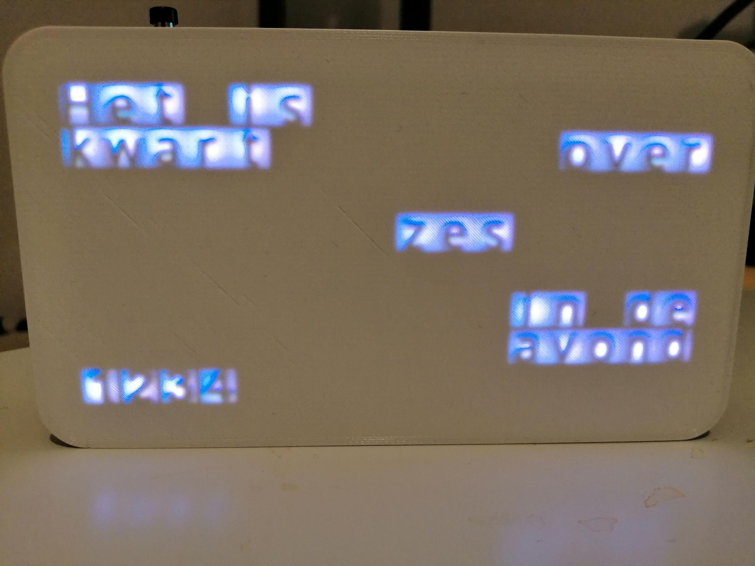 Dutch (Talking) Word Clock Arduino : 3 Steps (with Pictures ...