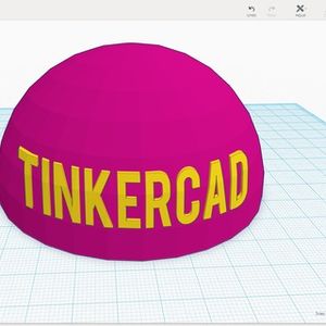 Tinkercad: Easy to Create Curve Text : 6 Steps (with Pictures) - Instructables