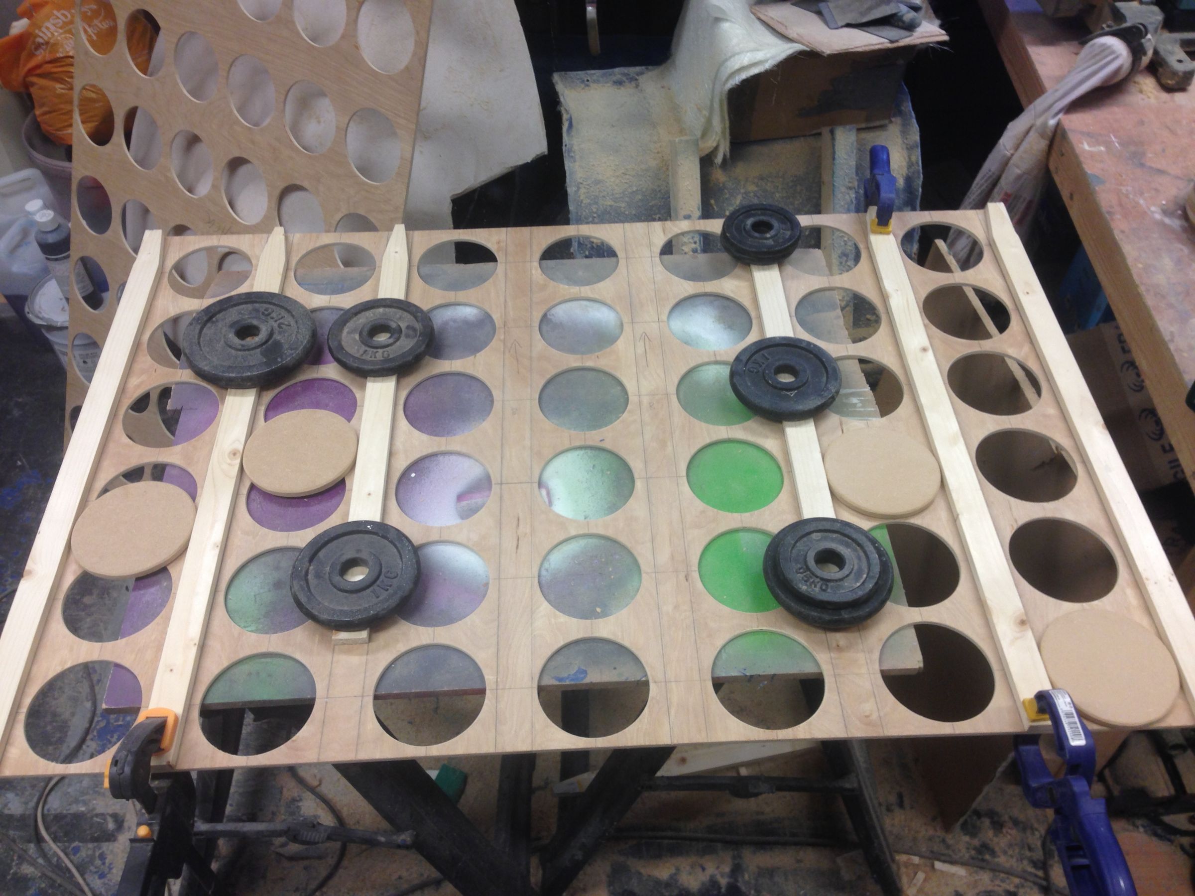 Giant Wooden Connect Four : 8 Steps (with Pictures) - Instructables