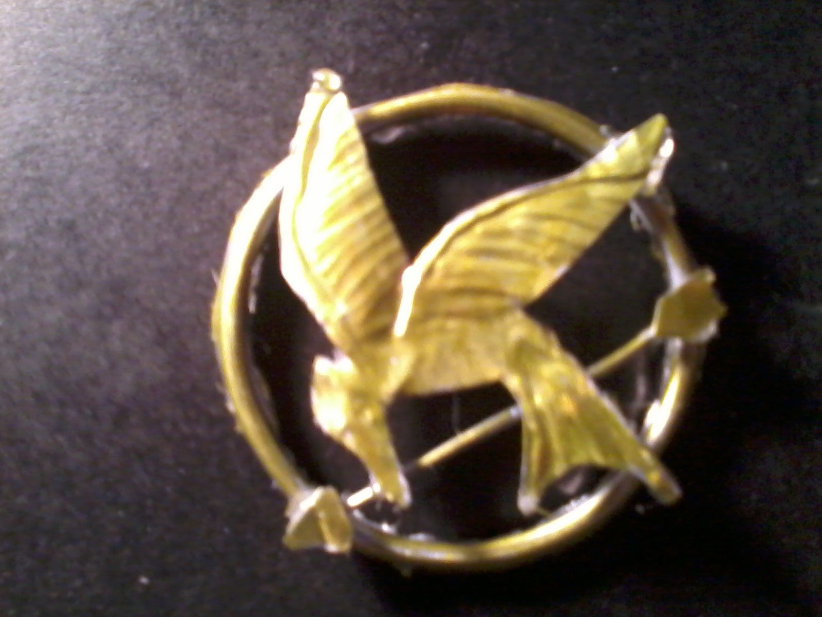 Hunger Games Mockingjay Pin Outline