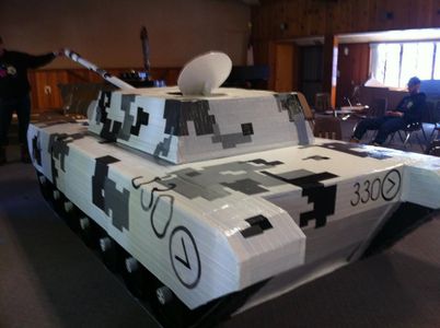 Build a Cardboard Tank : 6 Steps (with Pictures) - Instructables