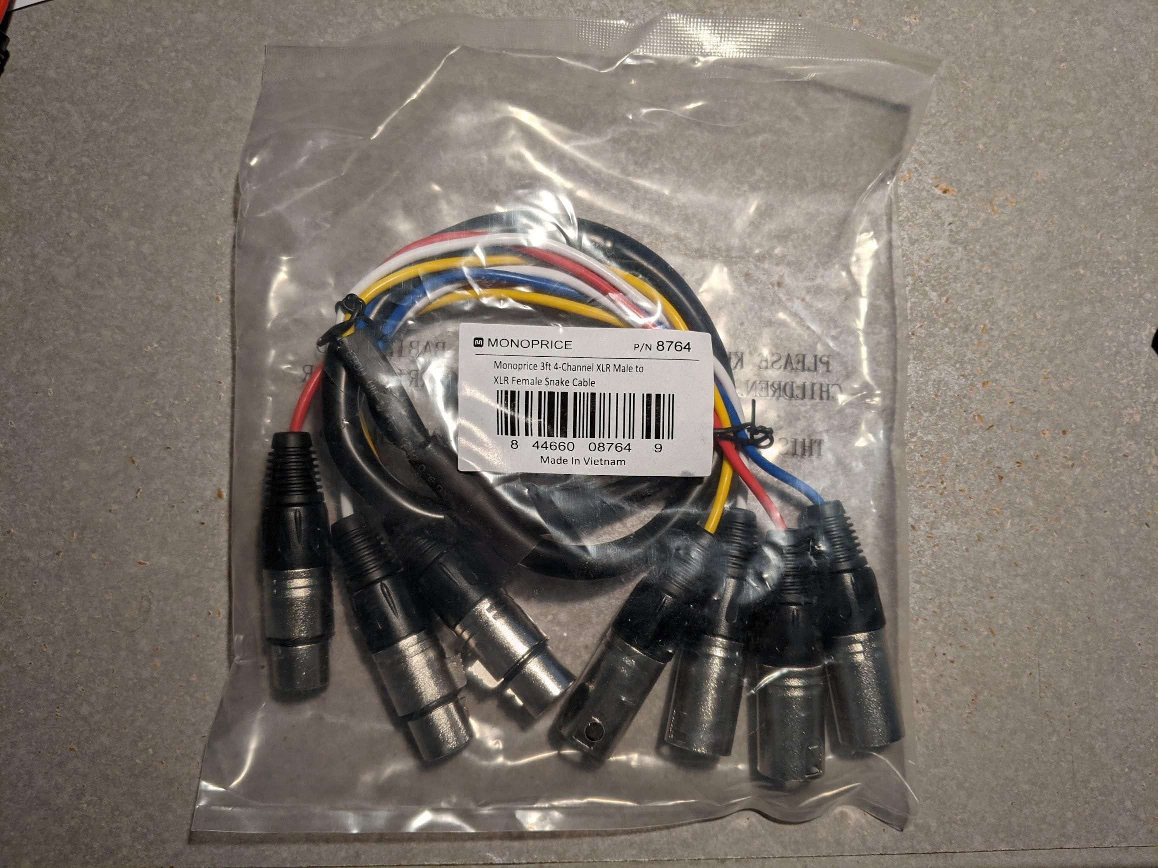 EtherCON to Quad XLR Audio Snake : 6 Steps (with Pictures) - Instructables