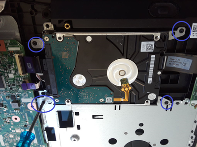How to Access a Dell Inspiron 15 3000 Series Hard Drive : 10 Steps ...