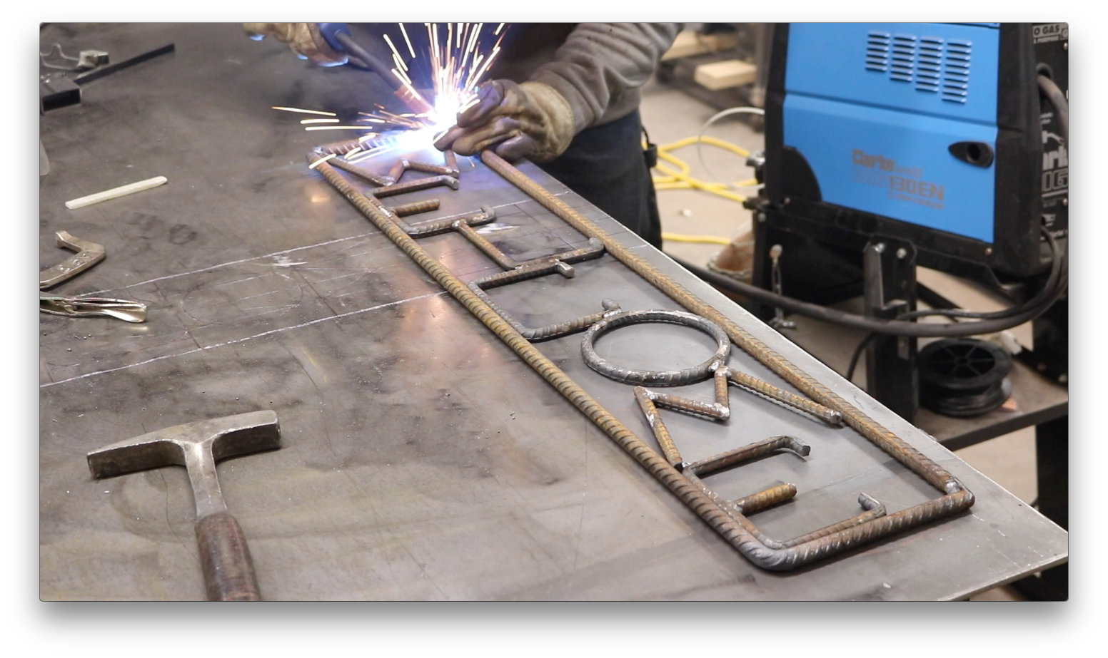 Rebar Welcome Sign : 6 Steps (with Pictures) - Instructables