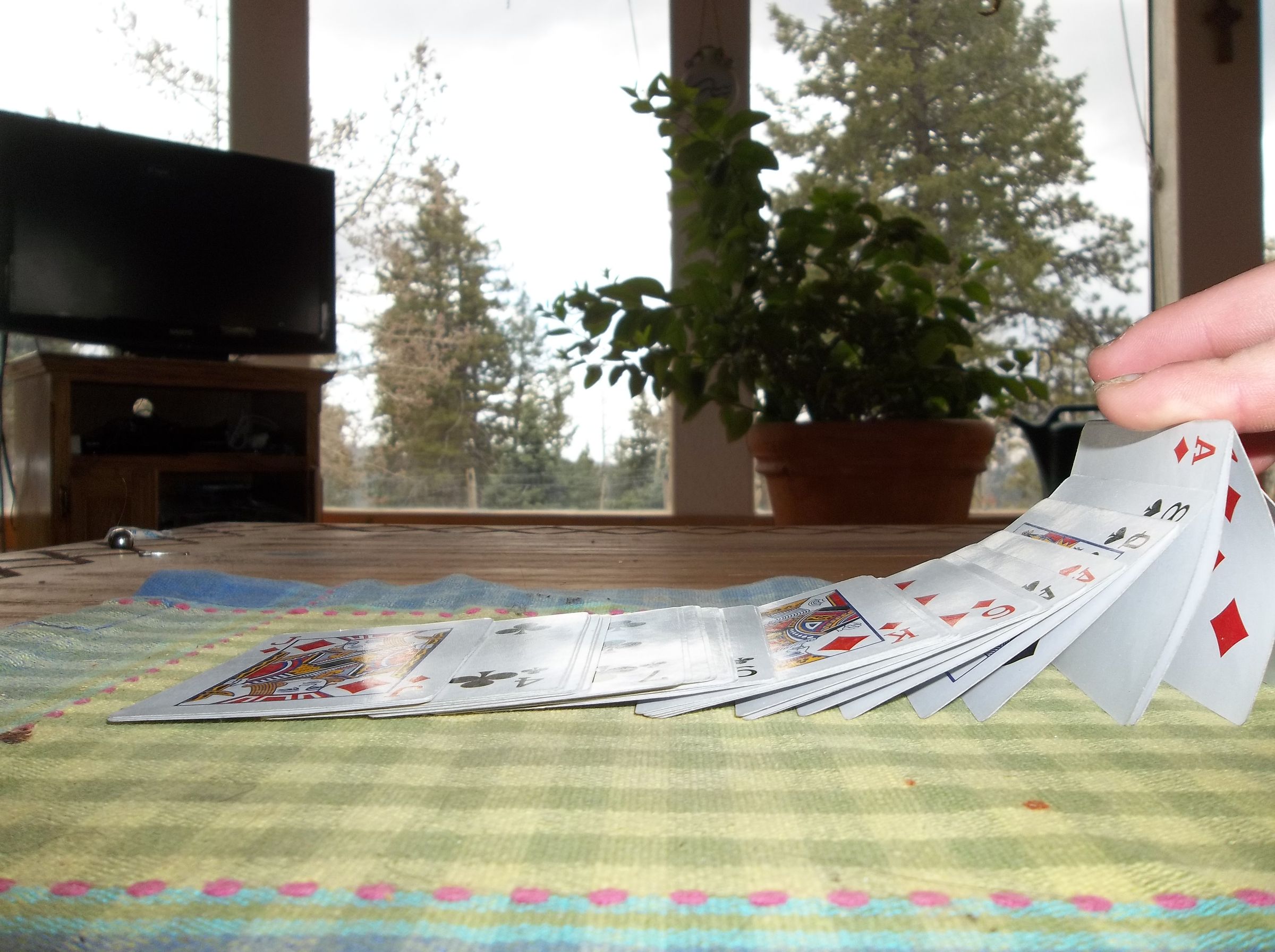 Card Flourishes: Spread and Flip Over : 4 Steps - Instructables