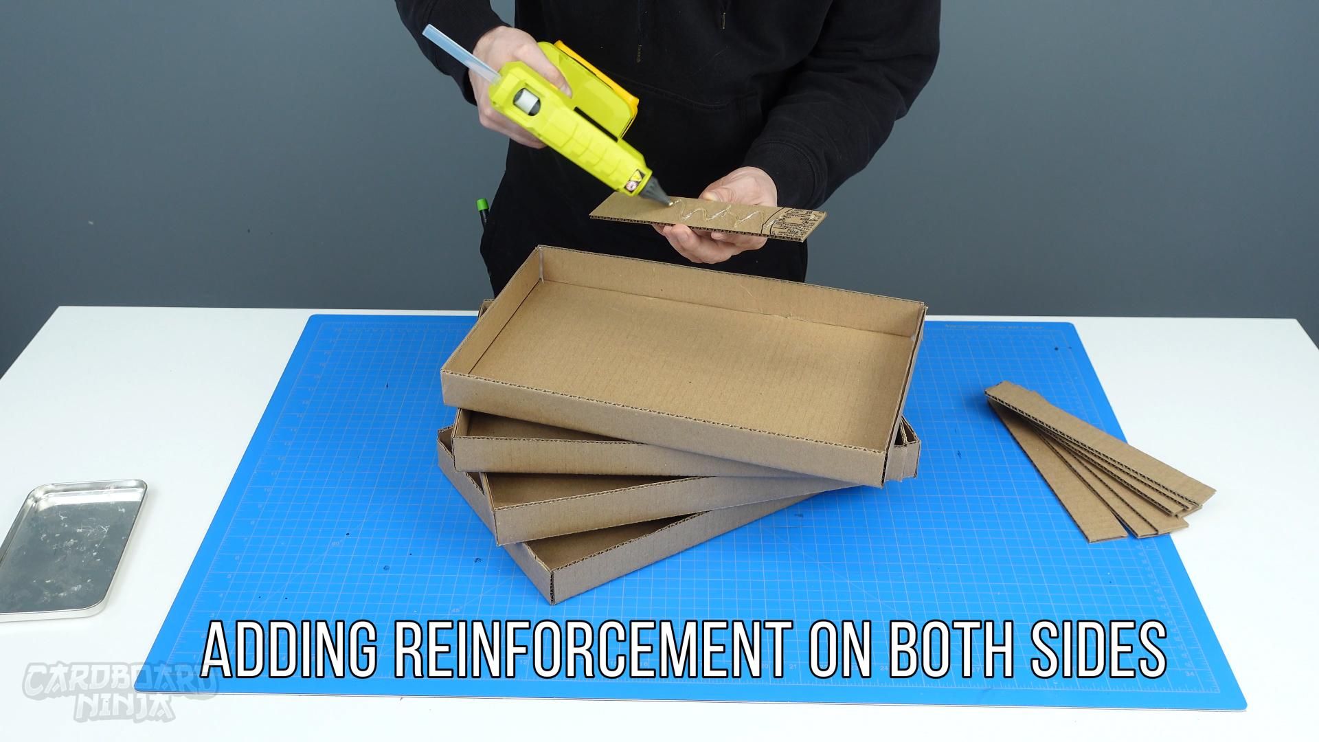 Cardboard Storage Shelf From Single Box : 10 Steps (with Pictures ...