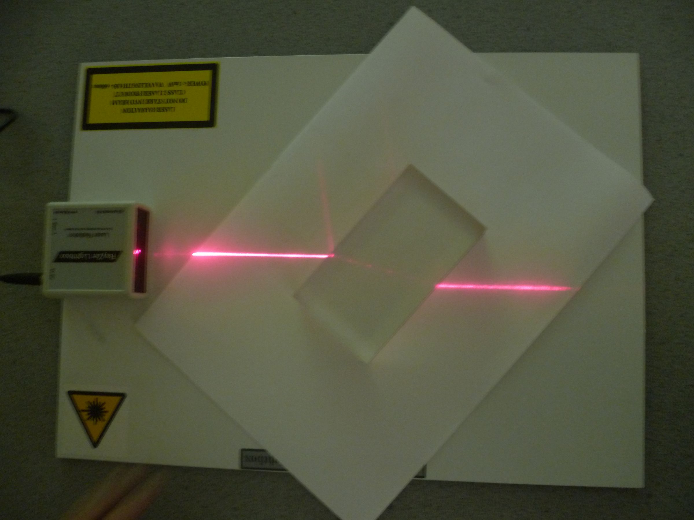 Refracting Light With LASERs : 11 Steps - Instructables
