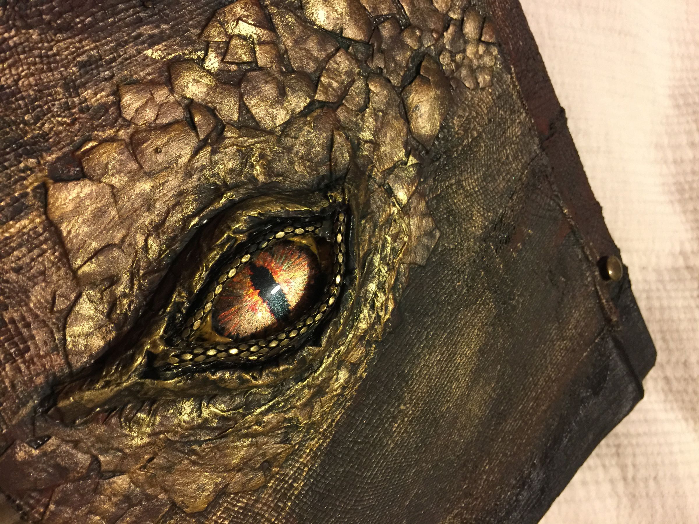 Make a Dragon Eye, Secret Compartment Book Introduction : 27 Steps ...