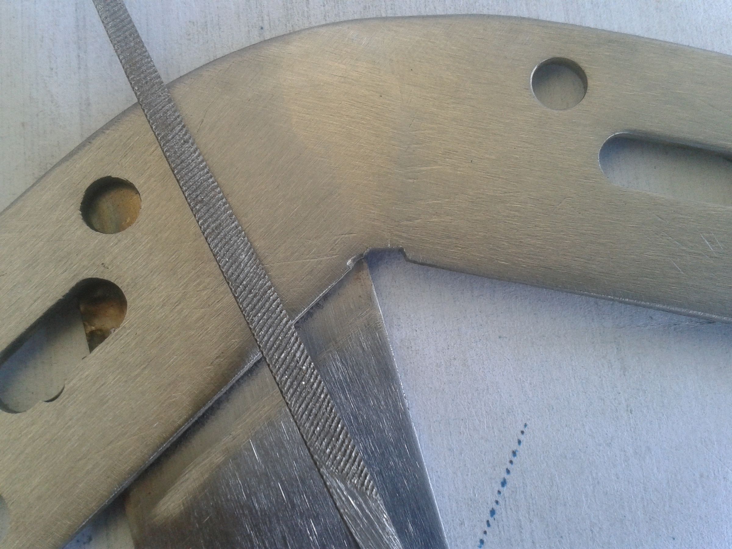 DIY Circle Center Finder Tool, Stainless Steel Made : 4 Steps (with ...