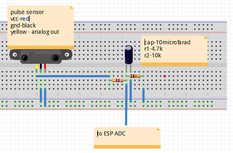 Wearable Heart Beat Sensor ESP8266+Pulse Sensor : 6 Steps - Instructables