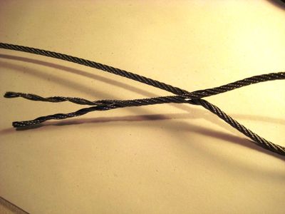 Really Quick Wire Rope Eye-splice. : 3 Steps - Instructables