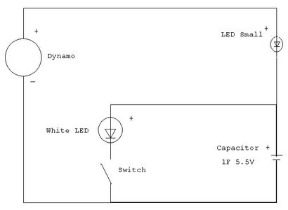 Wind-up Torch Hand Cranked, Dynamo, LED -Amended- : 10 Steps ...