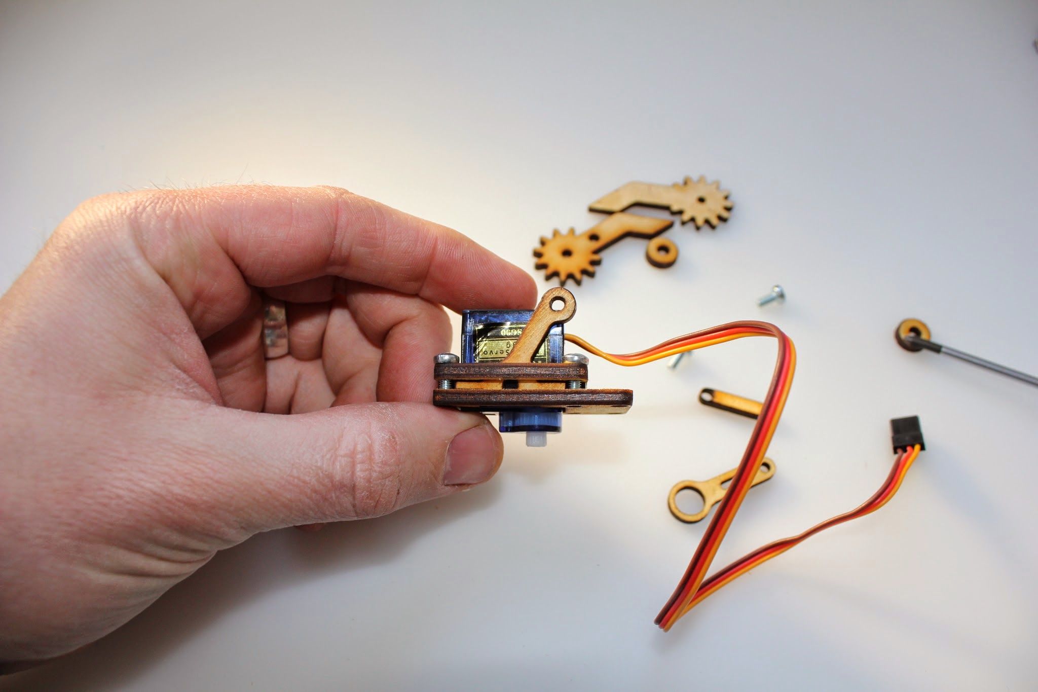 MeArm - Build a Small Hackable Robot Arm V0.3 : 11 Steps (with Pictures ...