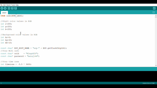 RGB HexMatrix | IOT Clock : 5 Steps (with Pictures) - Instructables