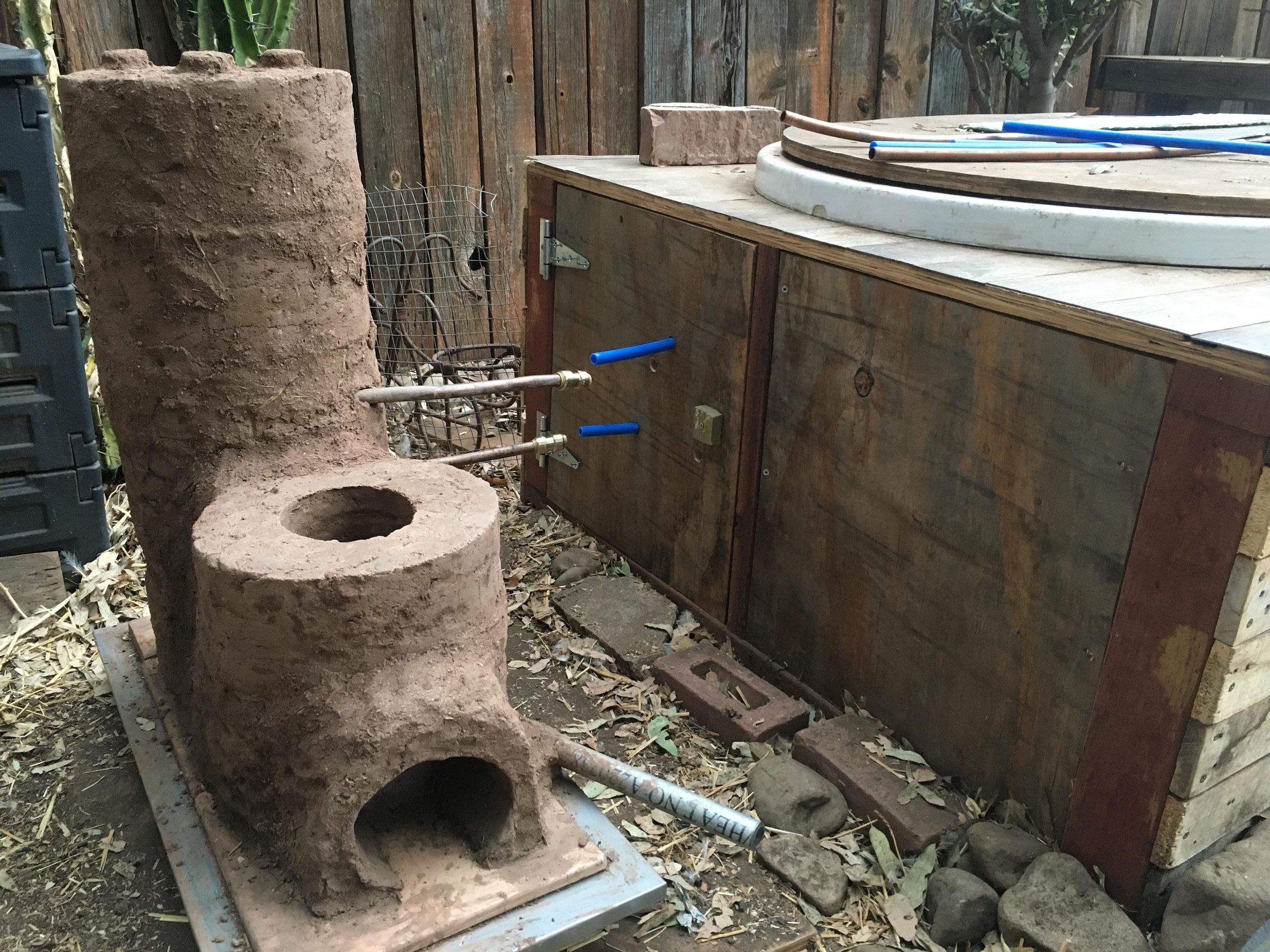 Wood-fired Rocket Stove Hot Tub : 7 Steps (with Pictures) - Instructables