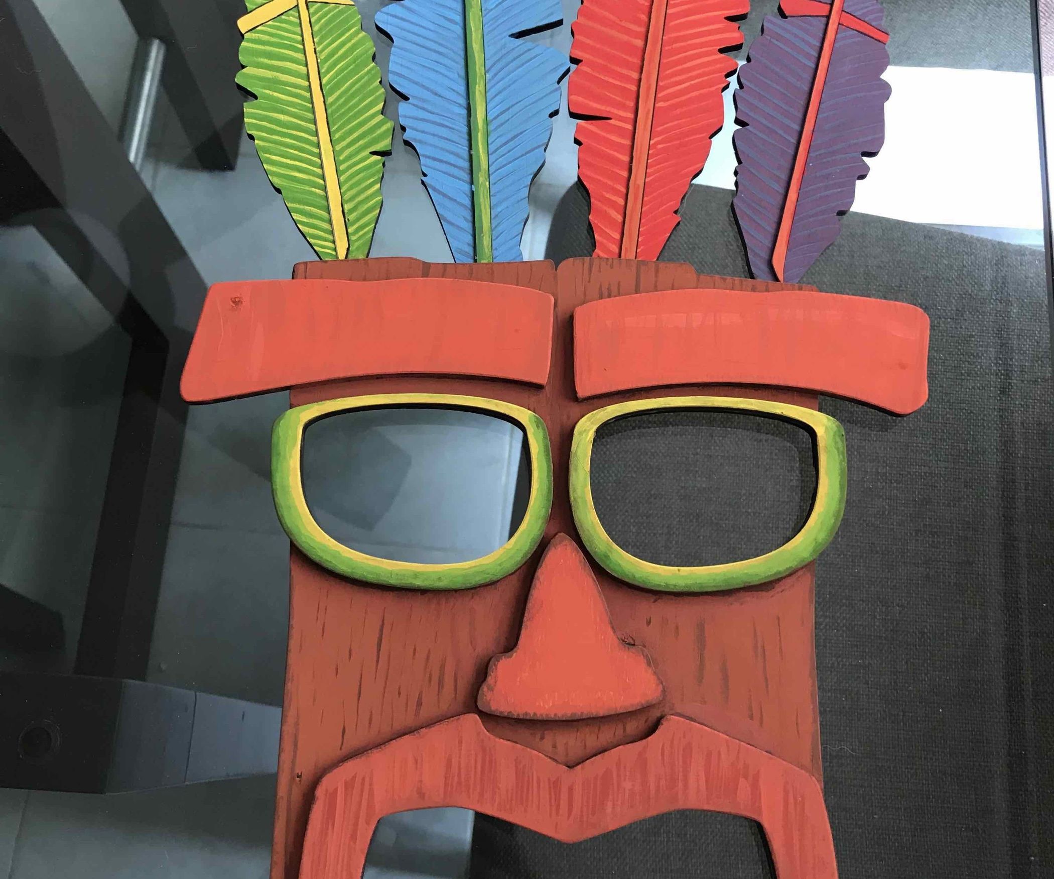 Aku Aku Mask Crash Bandicoot : 3 Steps - Instructables